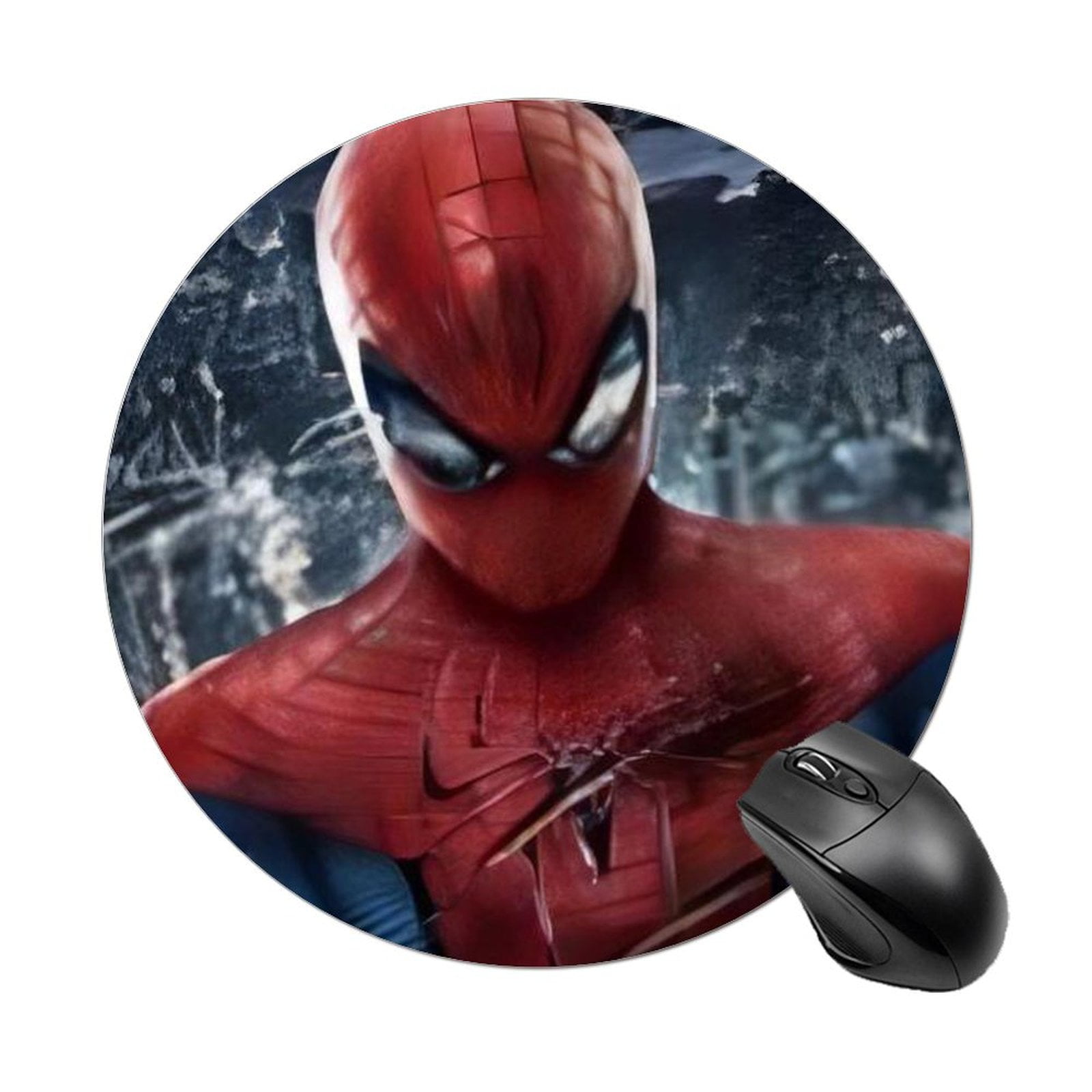 Spider Man 49Spider Man Small Mouse Pad, Cute Funny Round Mousepad with ...