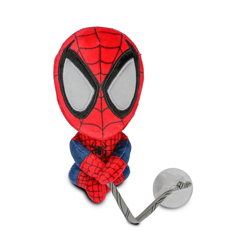 Kidrobot Marvel Window Clunger 6" Upside-Down Spider-Man Plsuh Toy ...