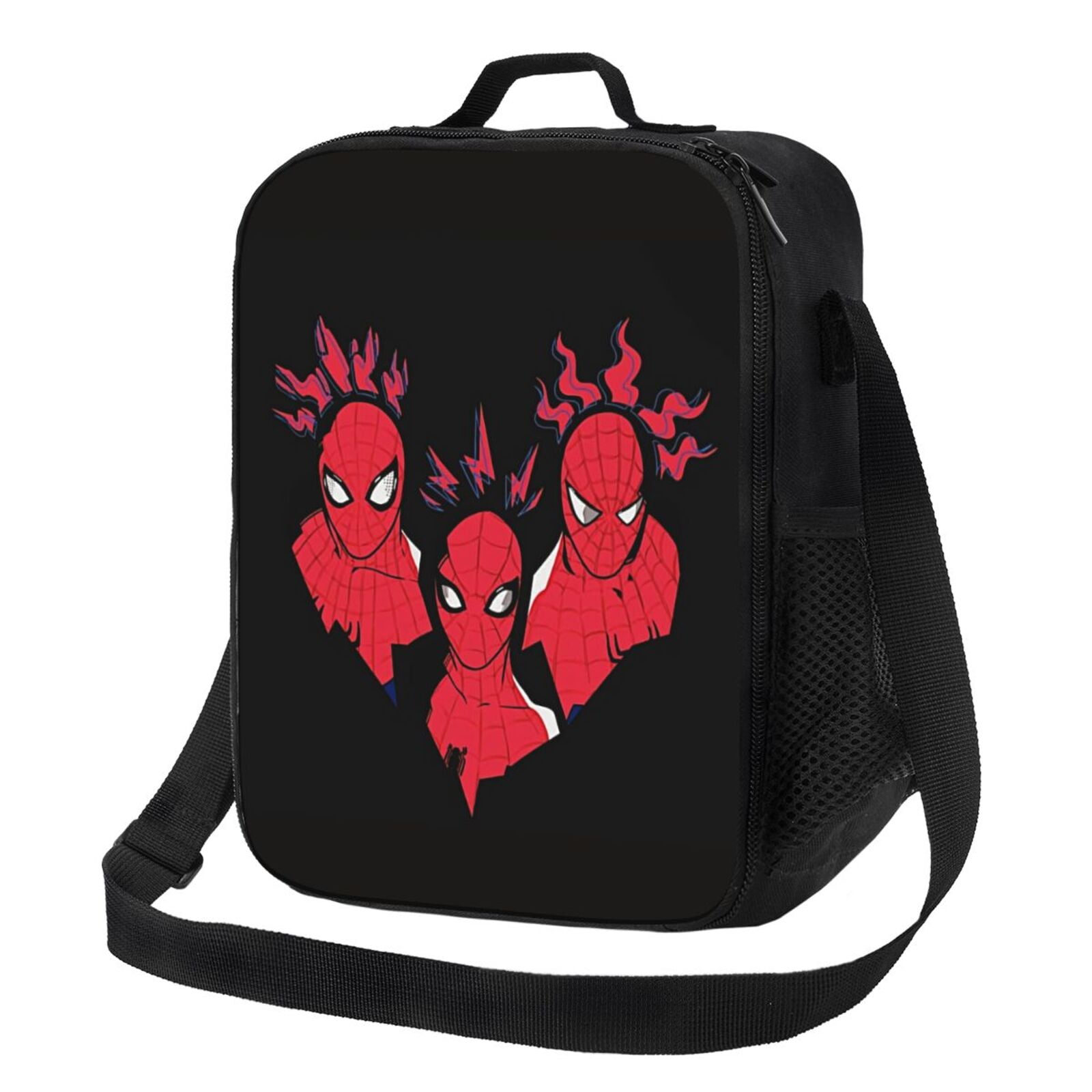 Spider-Man 698 Crossbody Lunch Bag Portable Leakproof Reusable ...