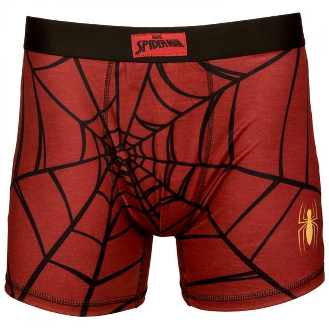 Spider-Man 807168-xxlarge-44-46 Spider-Man Web & Small Symbol Boxer ...