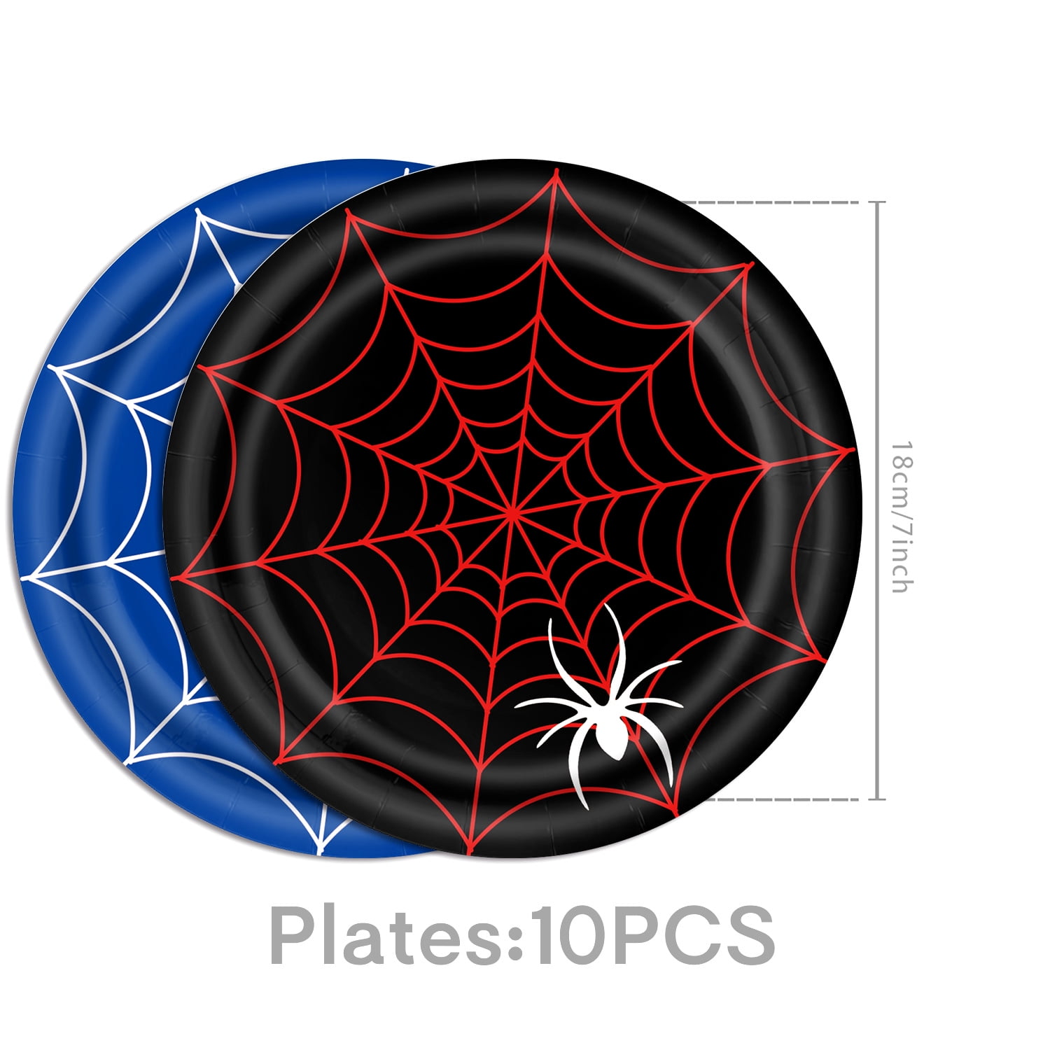Spider-Man 82/92PCS Paper Plates, Disposable Lemon Party Plates, Party ...