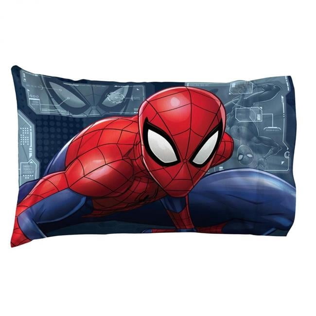 Spider-Man 849536 Spider-Man Tech Double-Sided Pillow Case - Walmart.com