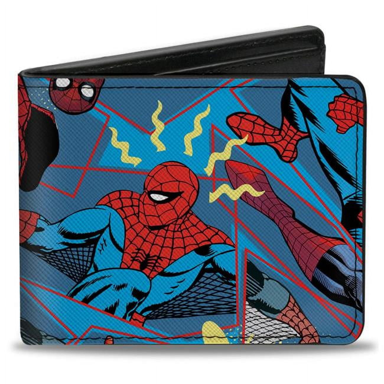 Spider-Man Beyond Amazing Spider Sense Poses Collage Bi-Fold Wallet ...