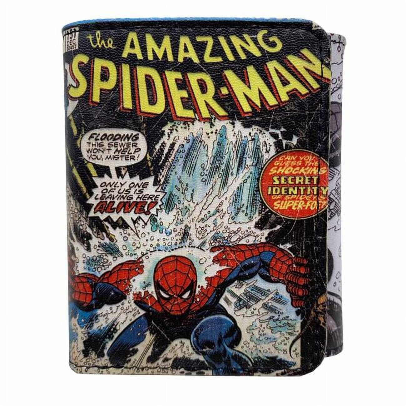 Spider-Man 854492 Spider-Man No.151 Comic Cover Trifold Wallet ...