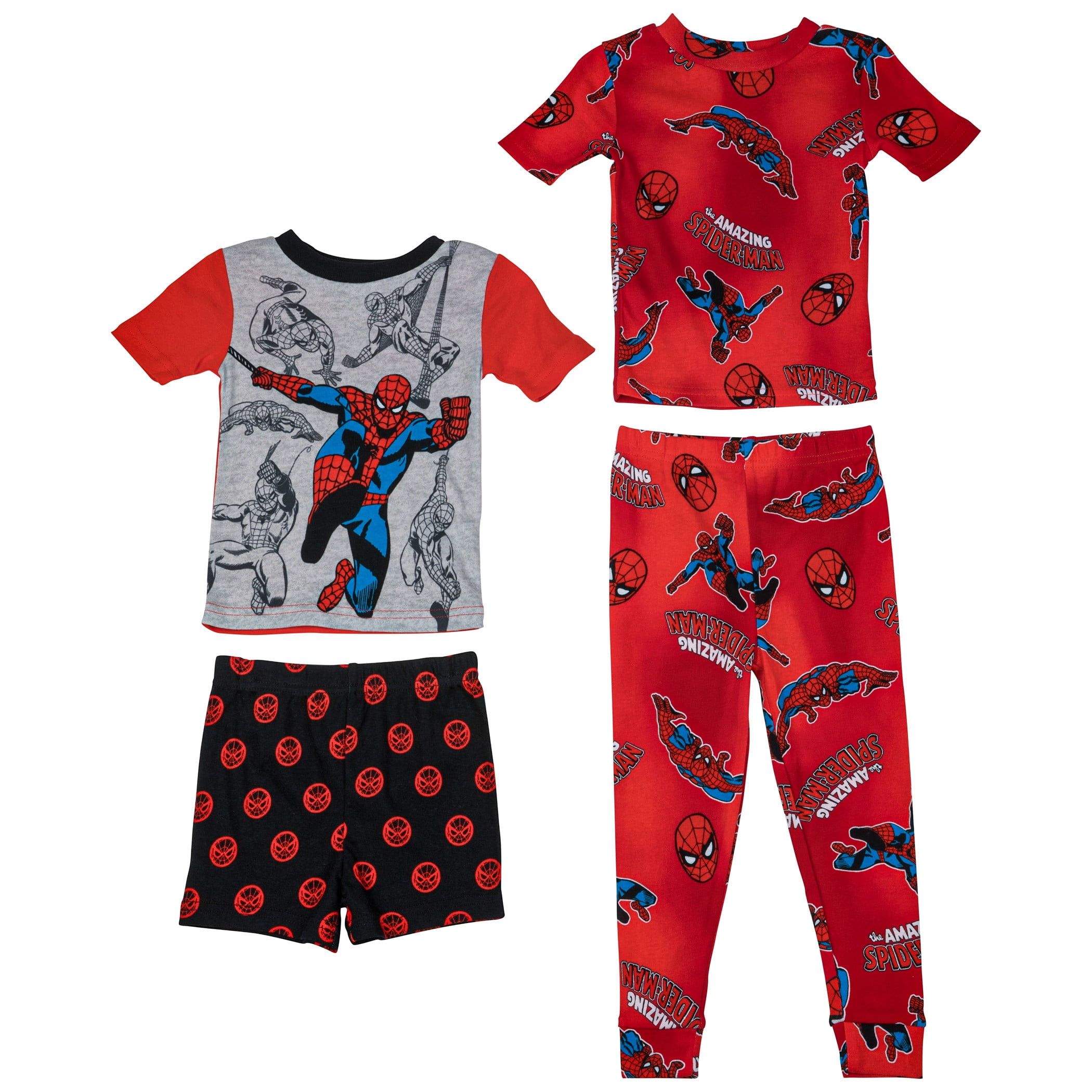 Spider-Man 873774-toddler2t Spider-Man Action Swing Toddlers Pajama Set ...