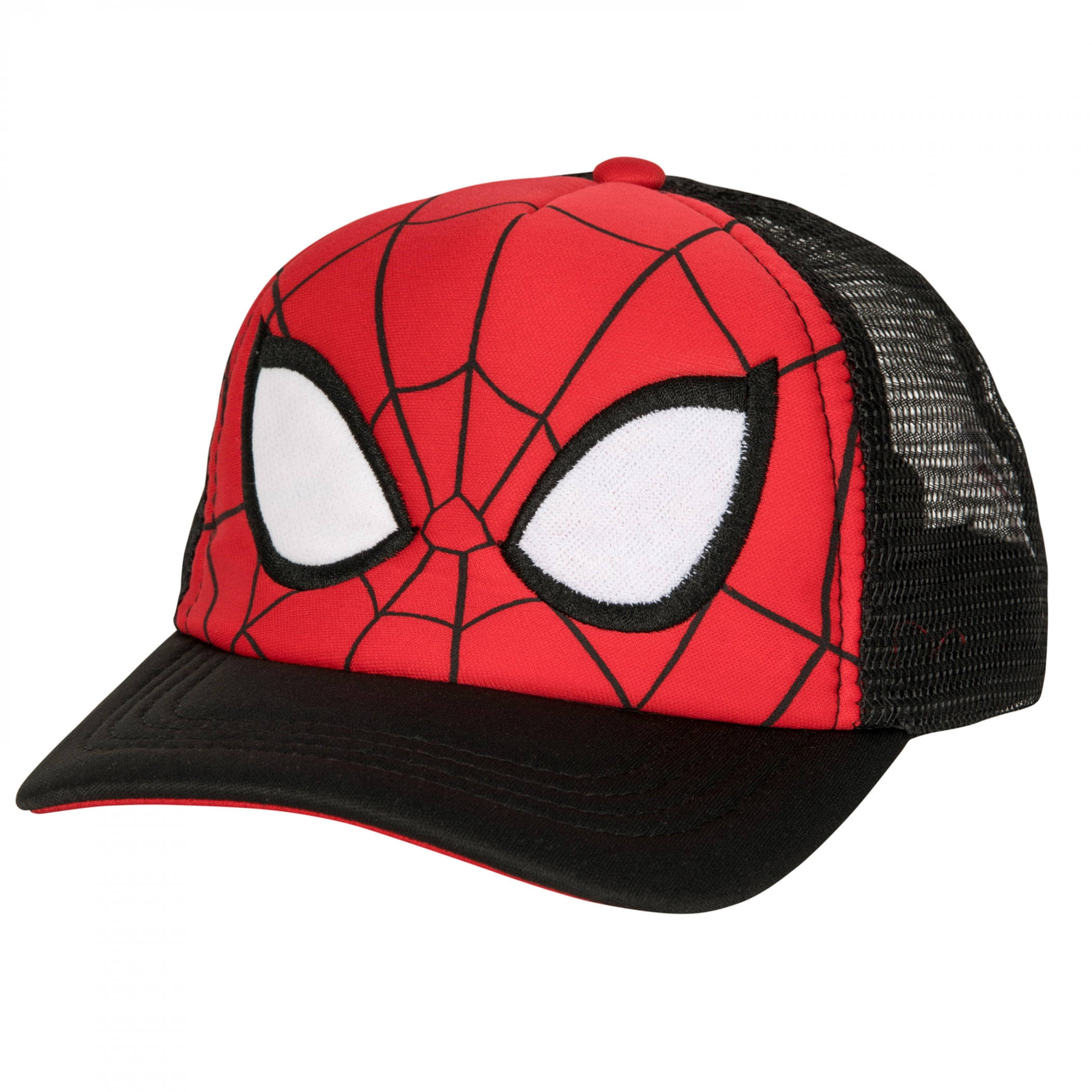 Spider-Man 875228 Spider-Man Glowing Eyes Embroidered Hat, Epic Black ...