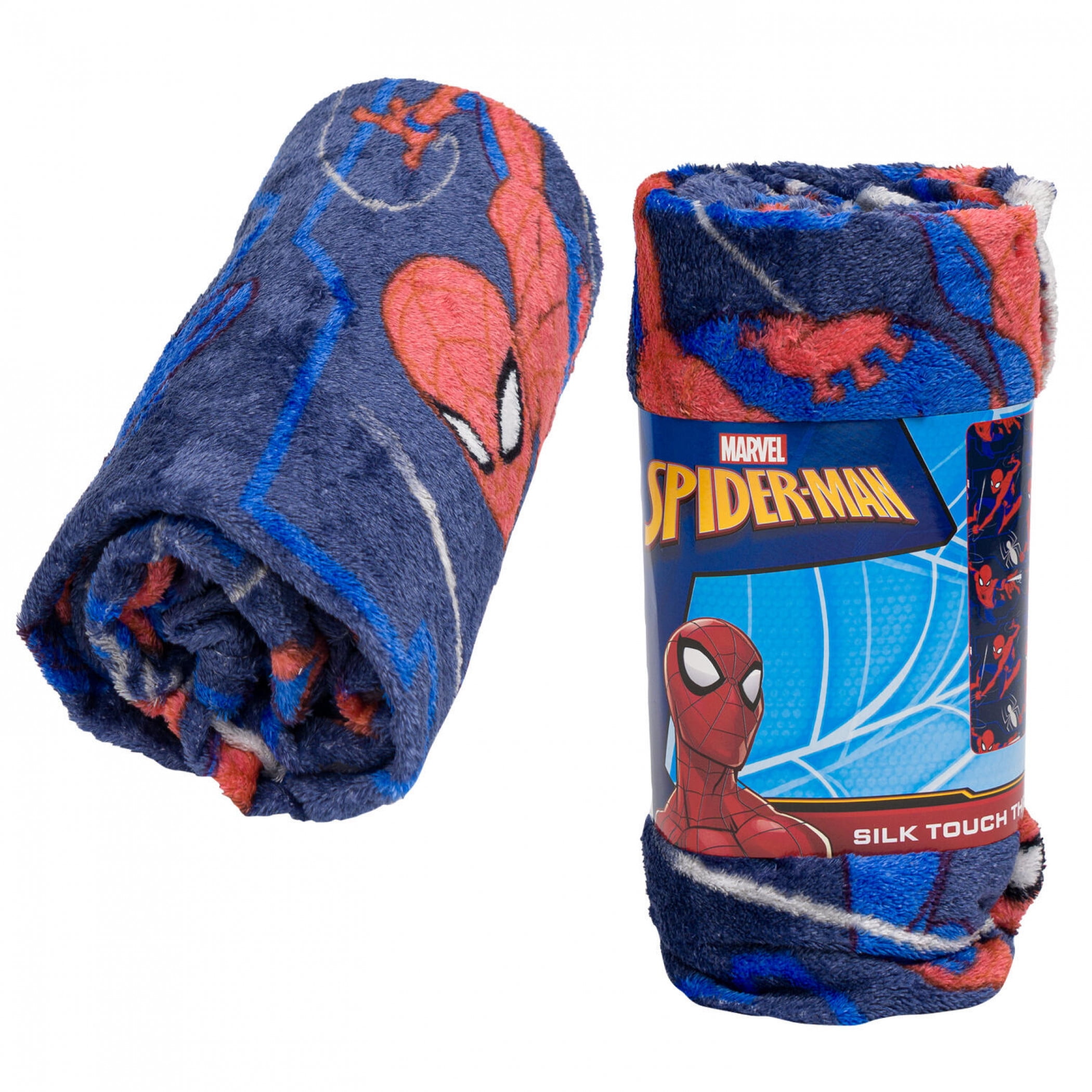 Spider-Man Web Collage Silk Touch 40 X 50 Throw Blanket - Walmart.com