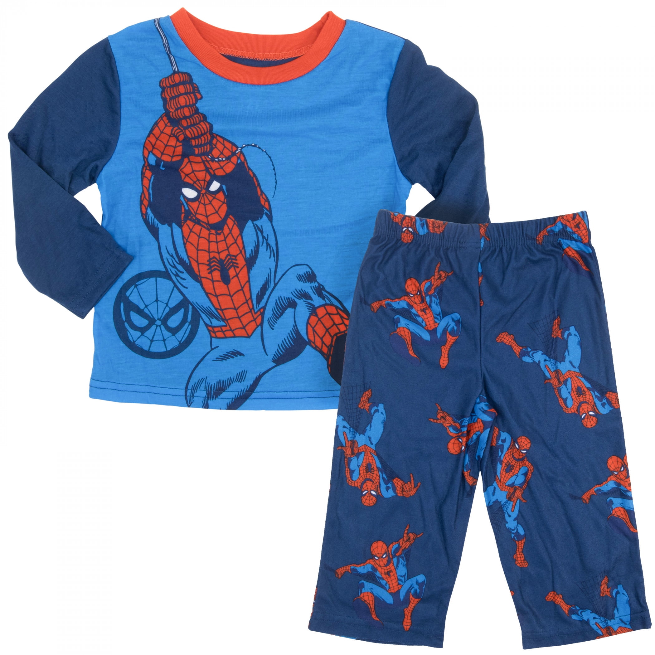 Spider-Man 879253-toddler2t Spider-Man Long Sleeve Toddlers 2-Piece ...