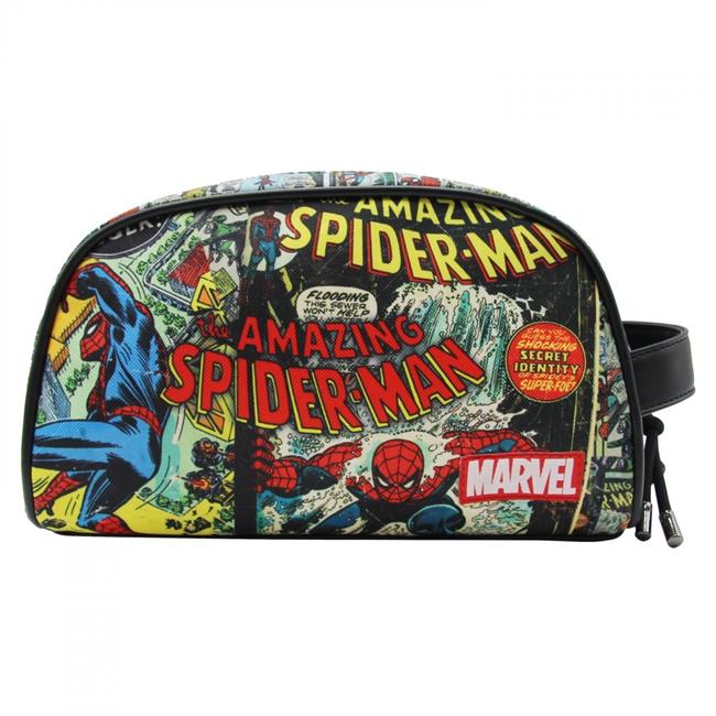 Spider-Man 883532 The Amazing Spider-Man Not Today Dopp Kit with Bottle ...