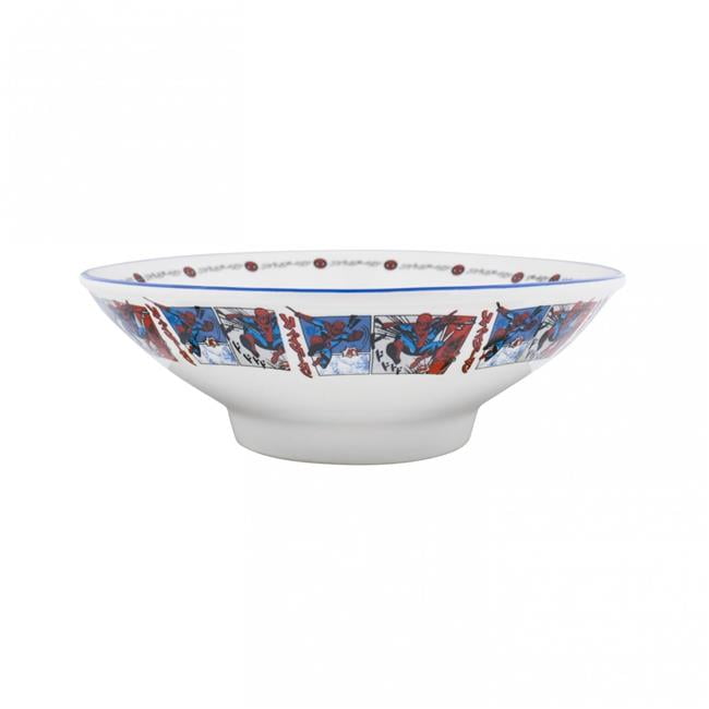 Spider-Man 888787 Spider-Man Manga Panels Ceramic Ramen Bowl with ...