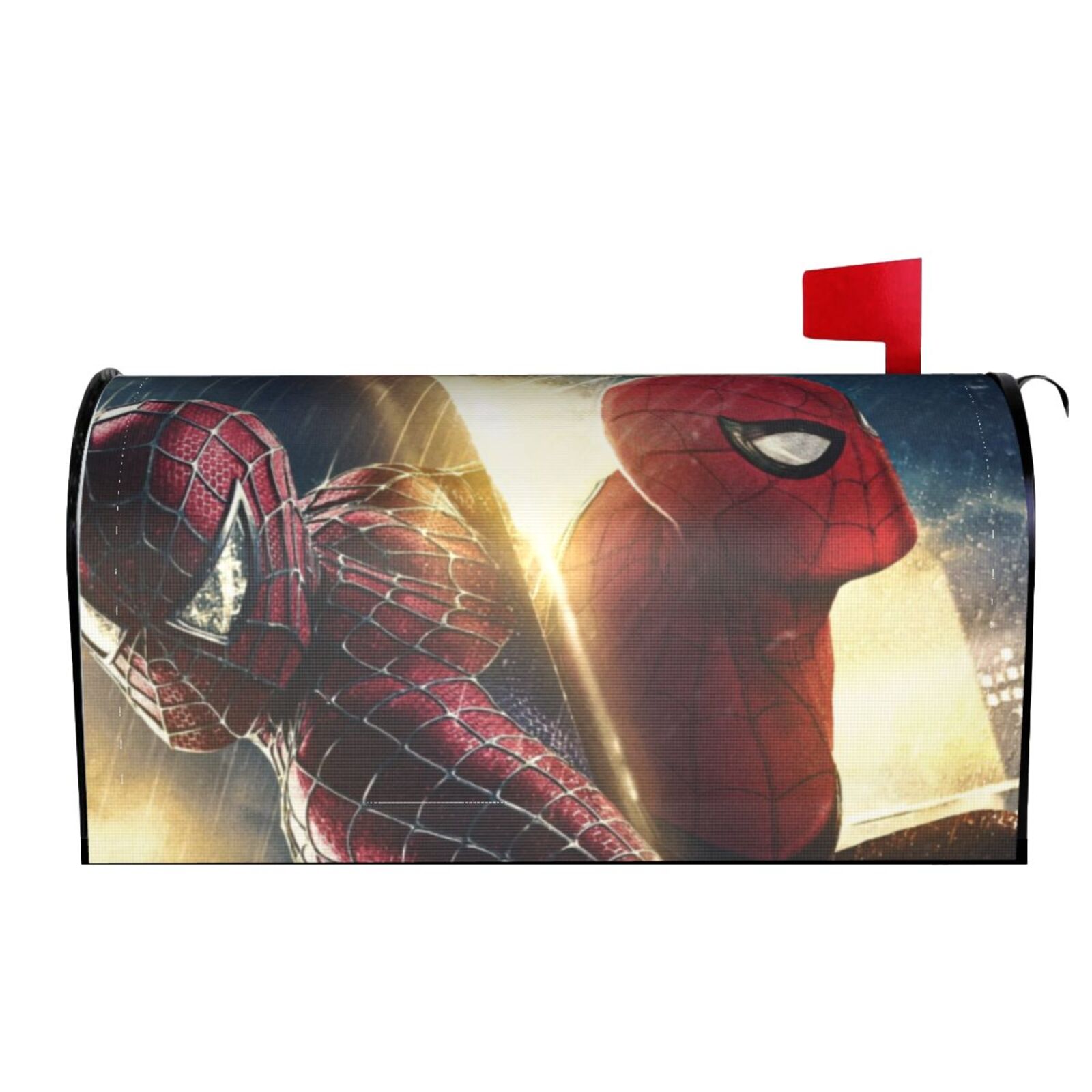 Spider-Man,A Friend In Reflection Cartoon Character Mailbox Cover ...