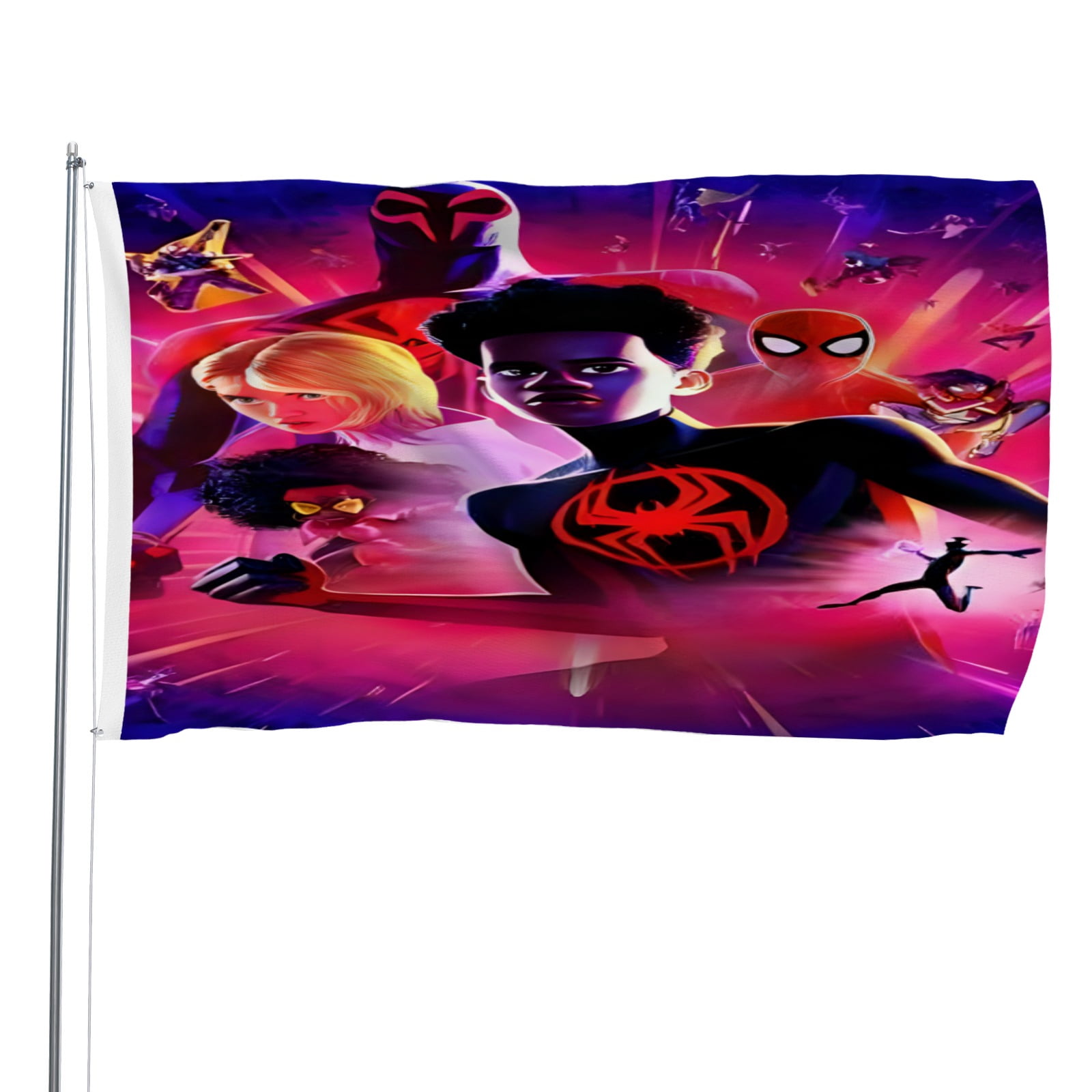 Spider-Man Across the Spider-Verse flag perfect for outdoor decoration ...