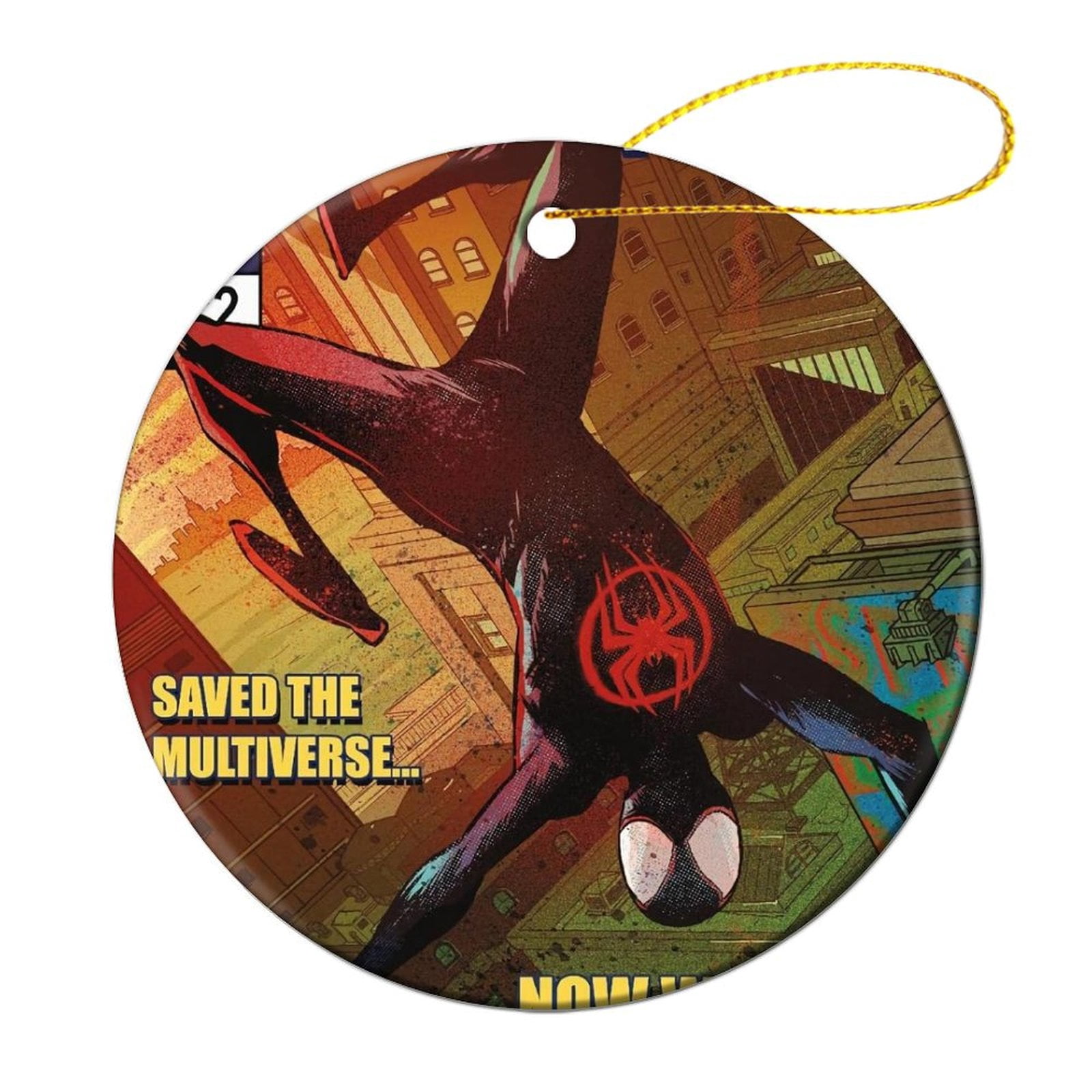 Spider-Man Across The Spider Verse Christmas Ornament,Farmhouse ...