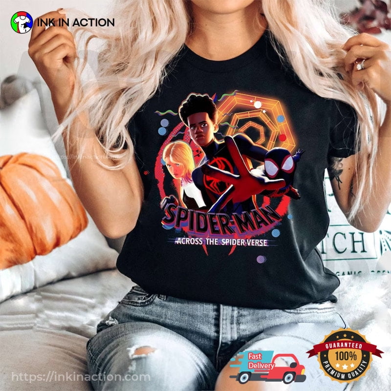 Spider Man Across The Spider Verse Funny Shirt Spider Man 2035 ...