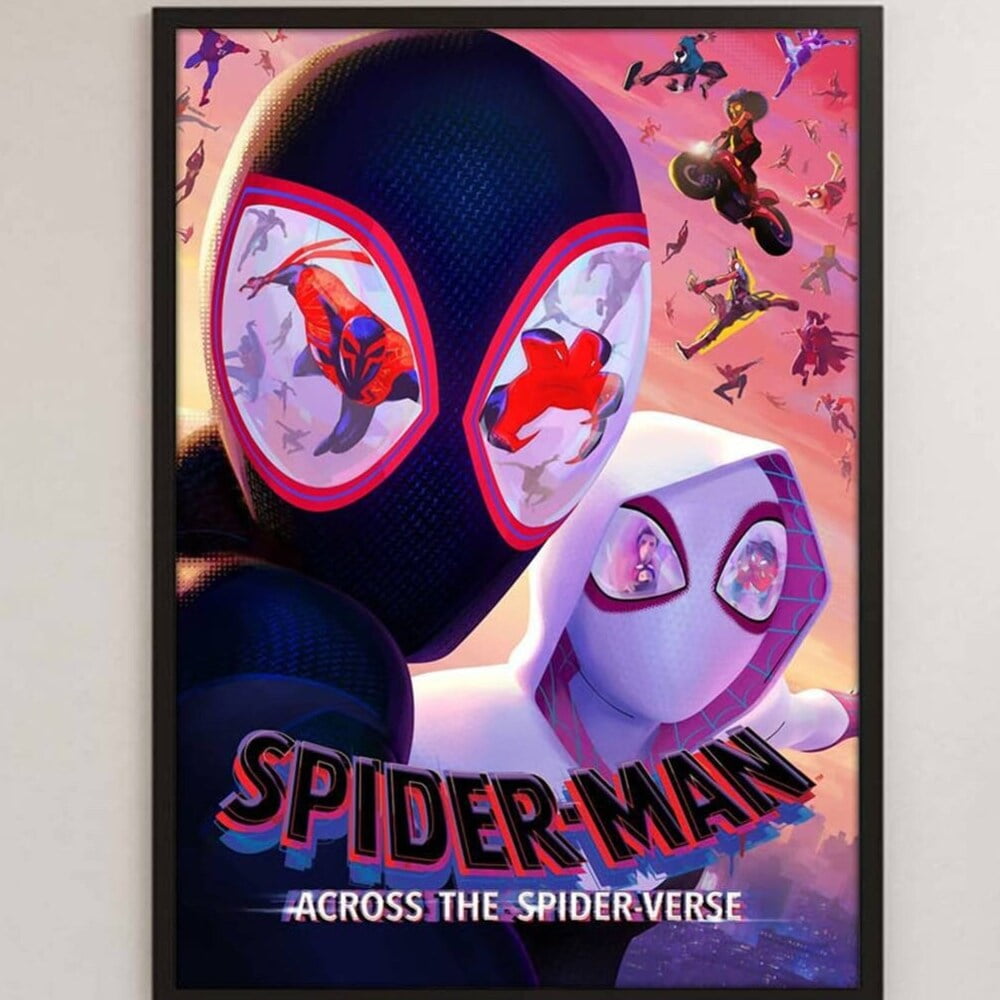 Spider Man Across The Spider Verse Poster, Spider Man Poster, Spiderman ...