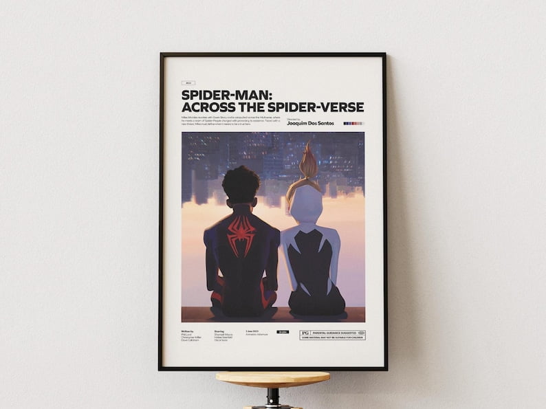 Spider-Man: Across the Spider-Verse Poster, Miles Morales Poster, Gwen ...