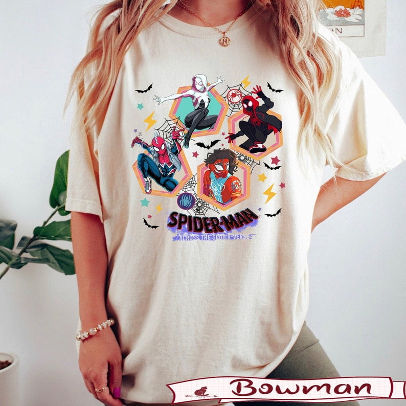 Spider-Man Across the Spider-Verse Shirt,Miles Morales,Spider Gwen ...