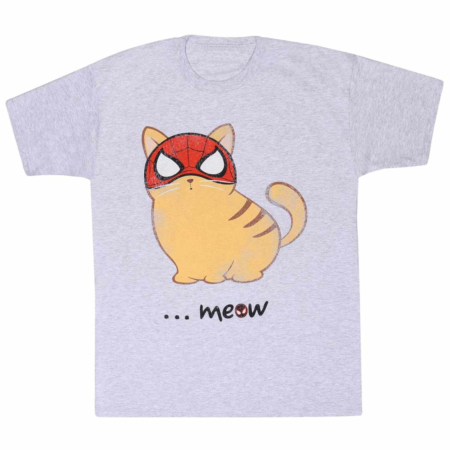 Spider-Man Adult Meow Miles Morales T-Shirt - Walmart.com
