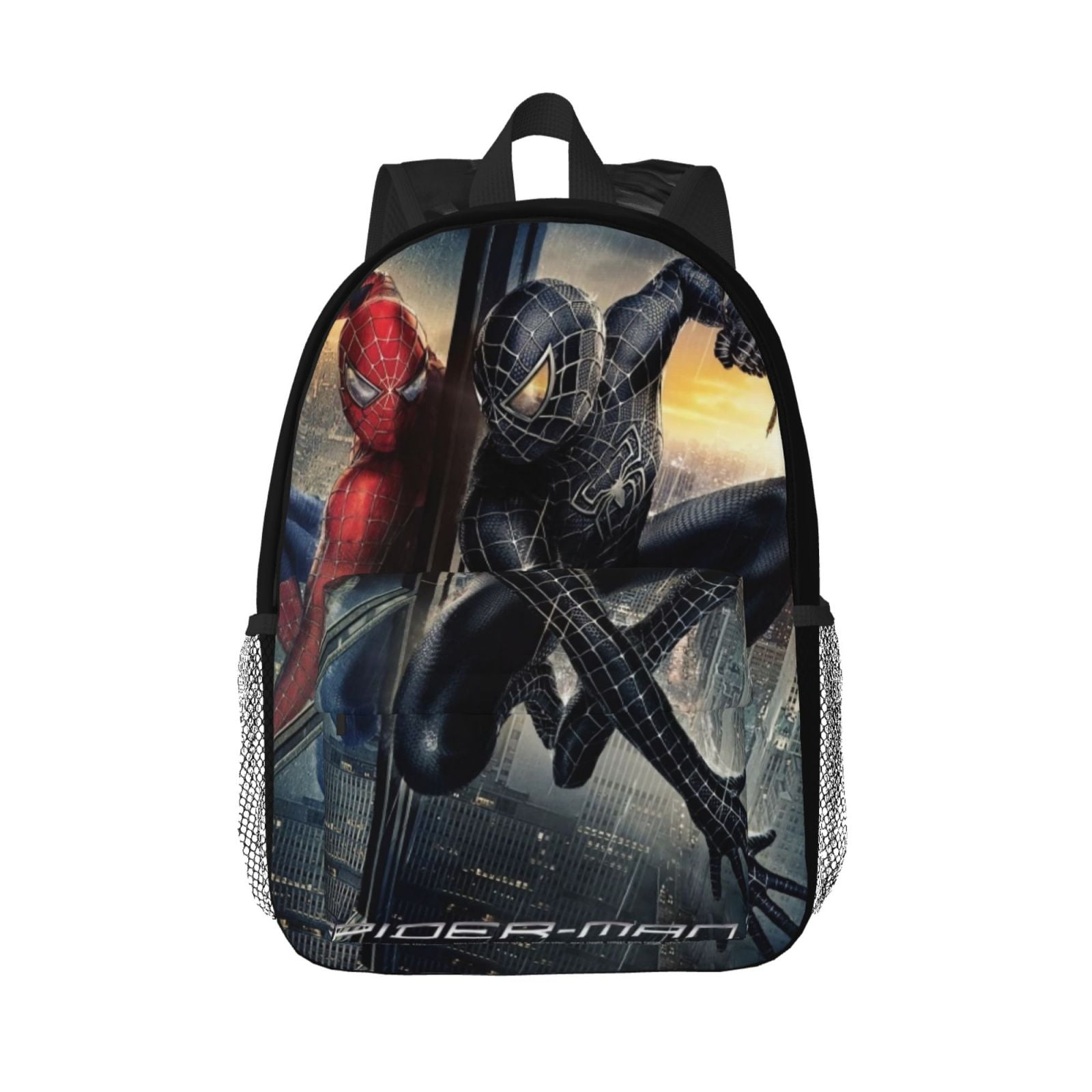 Spider-Man Adventures Super Heroes Backpacks with Side Pockets-Durable ...