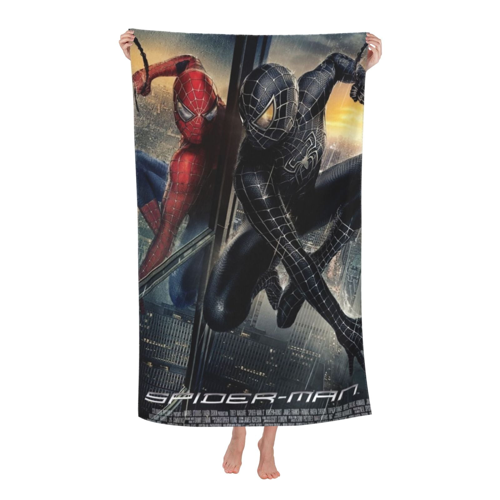 Spider-Man Adventures Super Heroes Bath Towels,Spider-Man Adventures ...