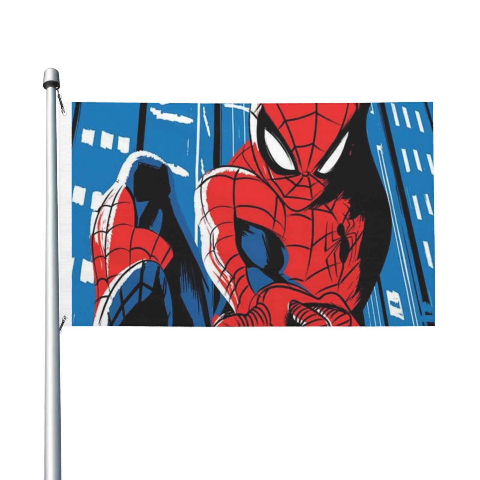 Spider-Man And Spider Web27 3x5ft Face Flag Fade Proof Holiday Fall ...