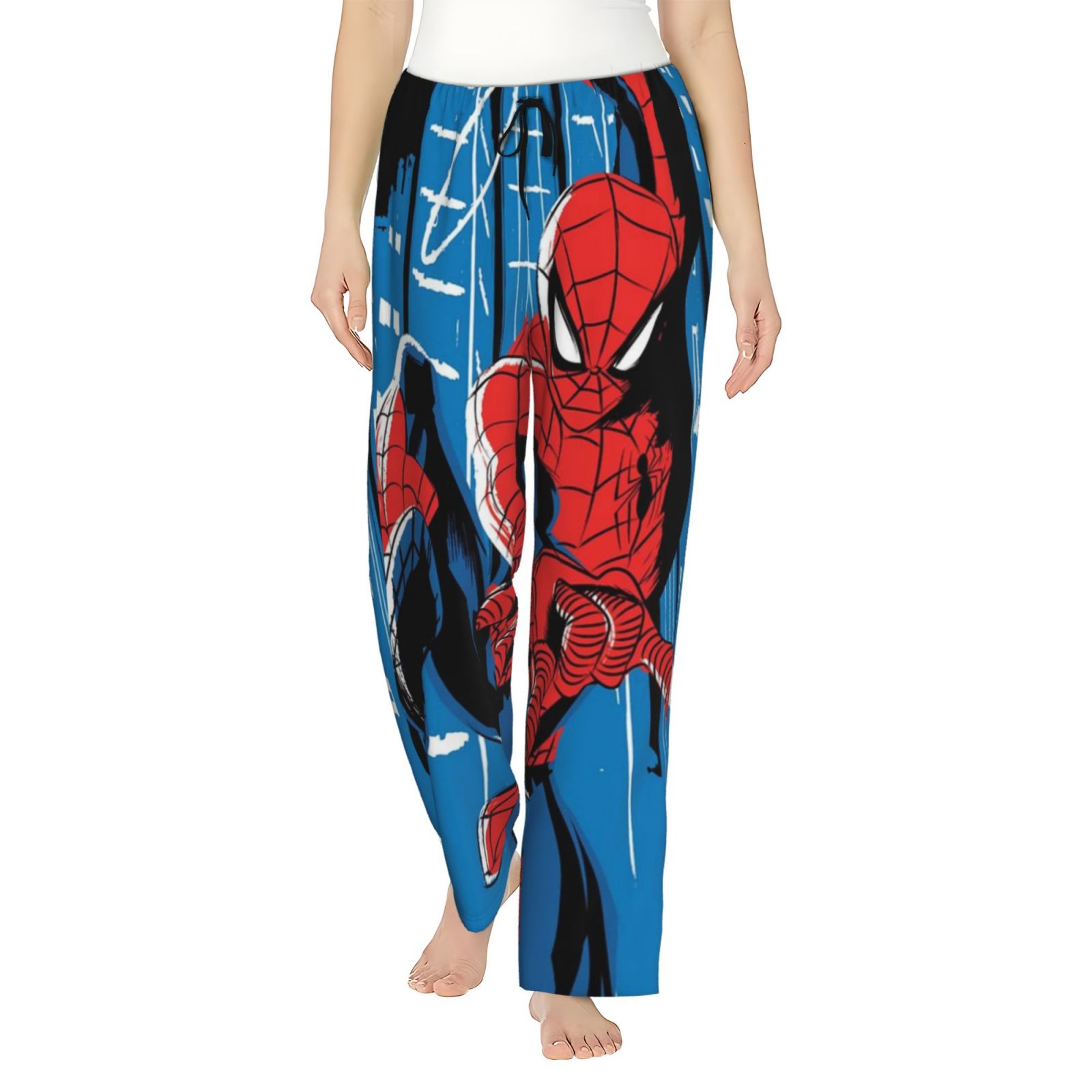 Spider-Man And Spider Web27 Women'S Pajama Pants，Soft Pajama Pants For ...