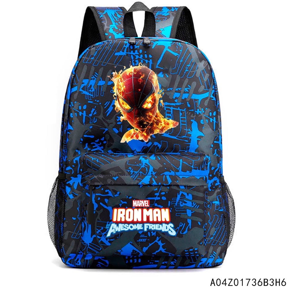 Spider-Man Anime Backpack For Women Men, Fashion Daypack, Classic High ...