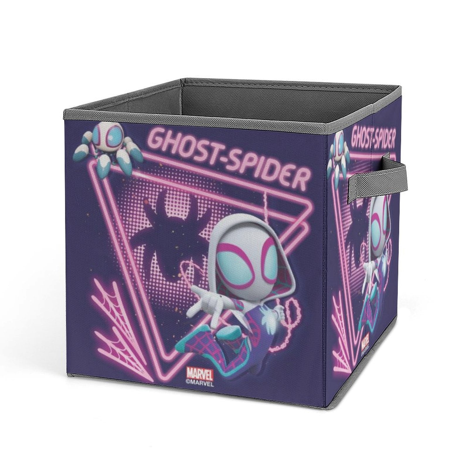 Spider Man Anime Cartoon Cube Storage Bins, 10.6 Cube Storage Organizer ...