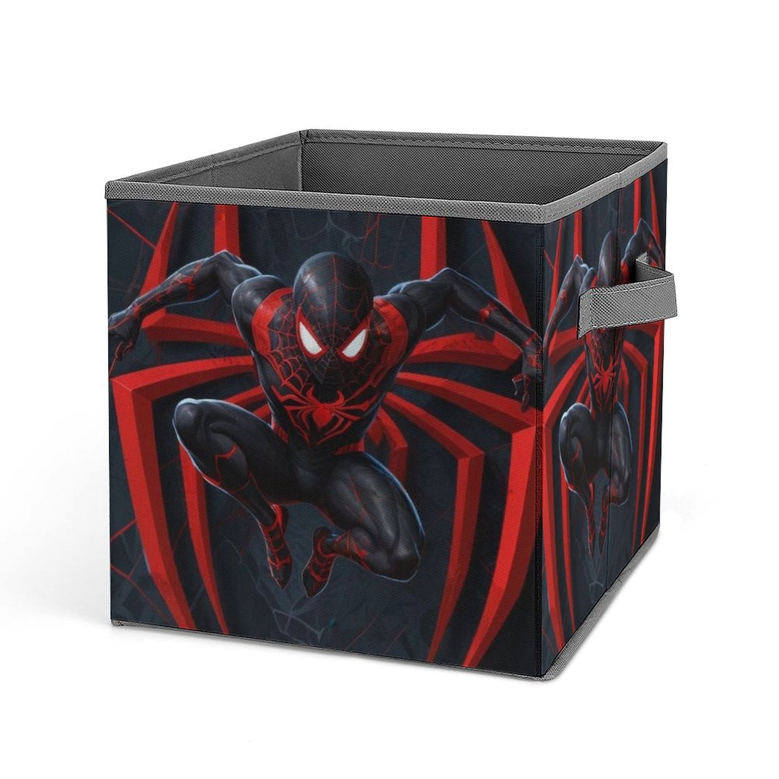 Spider Man Anime Cartoon Cube Storage Bins, 10.6 Cube Storage Organizer ...
