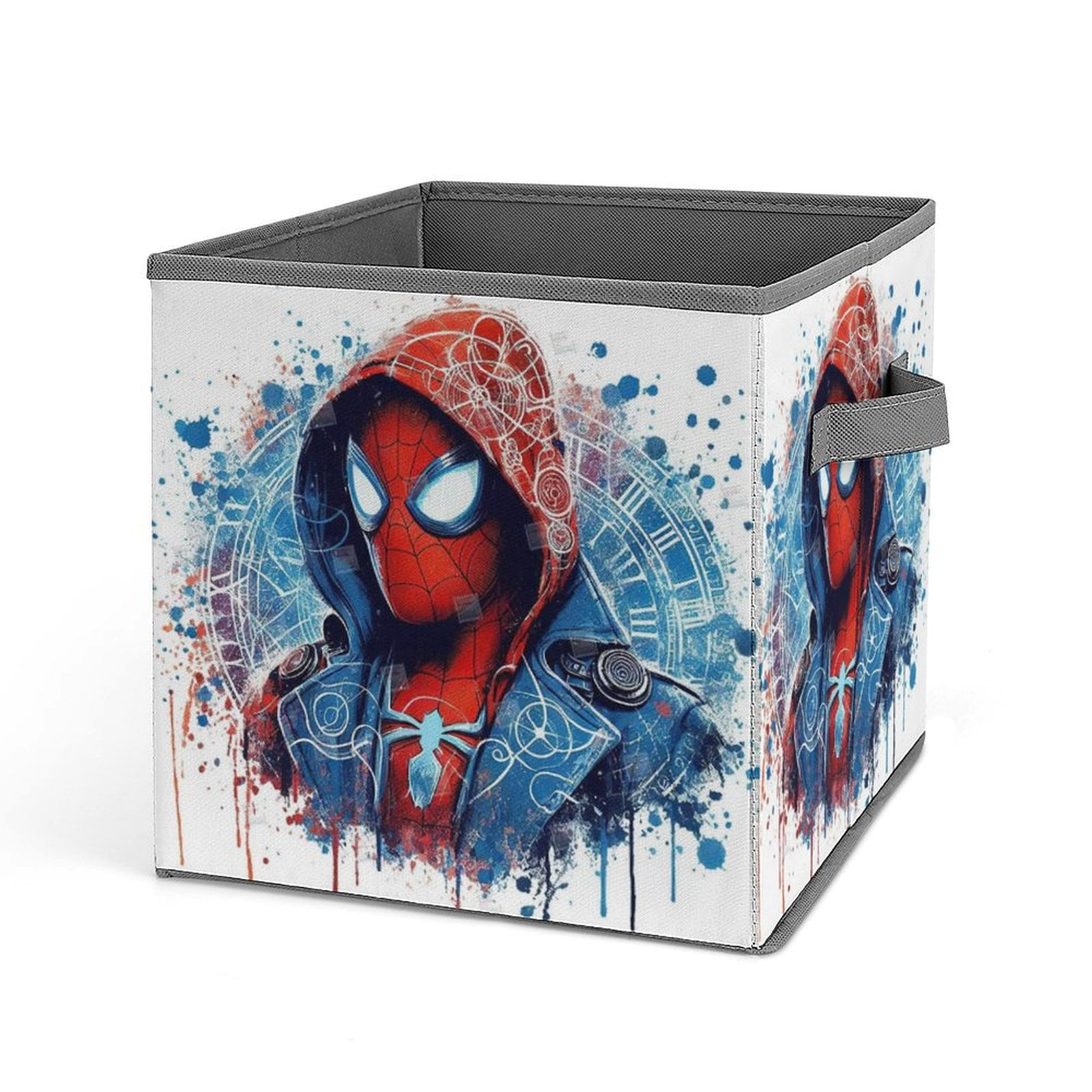 Spider Man Anime Cartoon Cube Storage Bins for Shelves, Storage Cubes ...