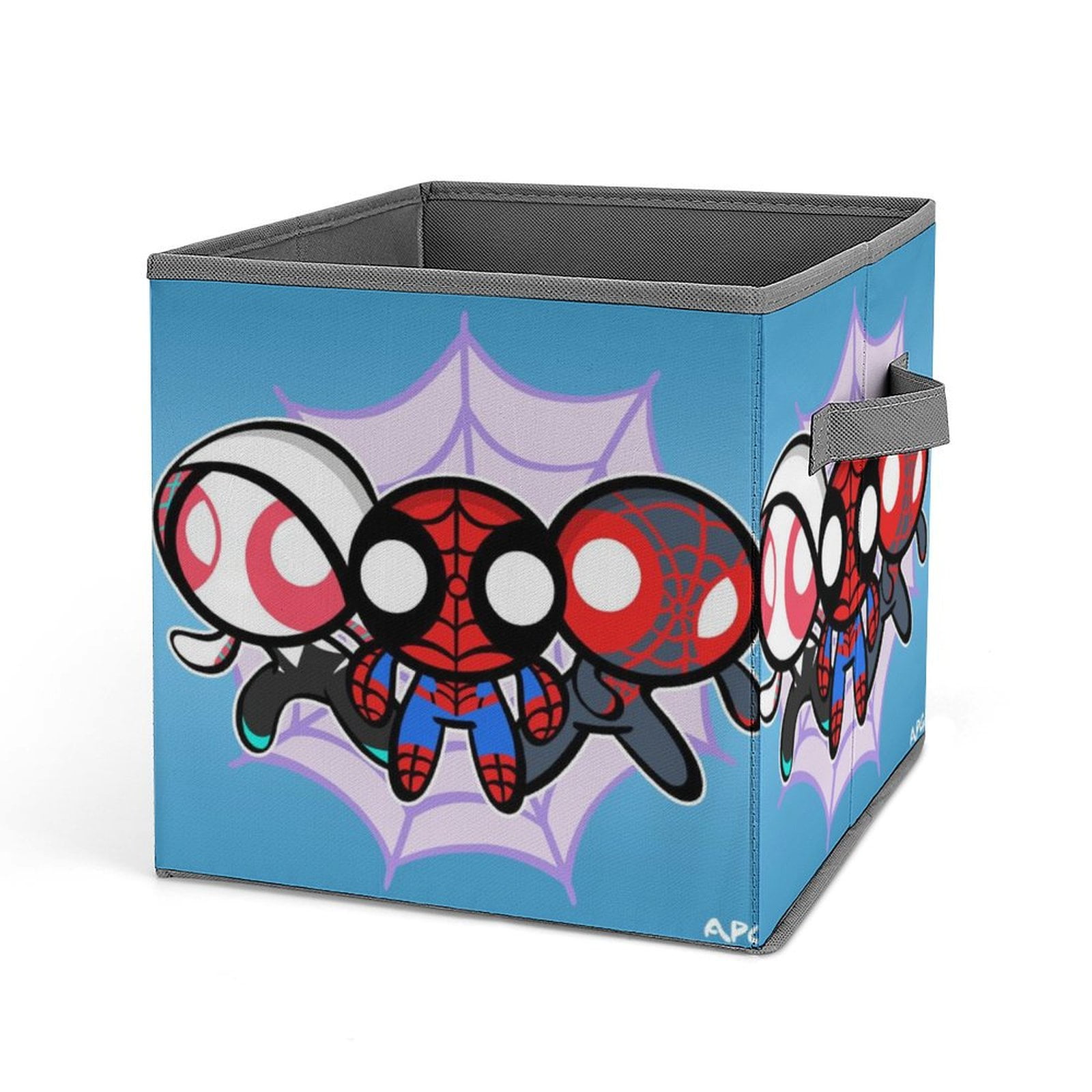 Spider Man Anime Cartoon Cube Storage Bins for Shelves, Storage Cubes ...