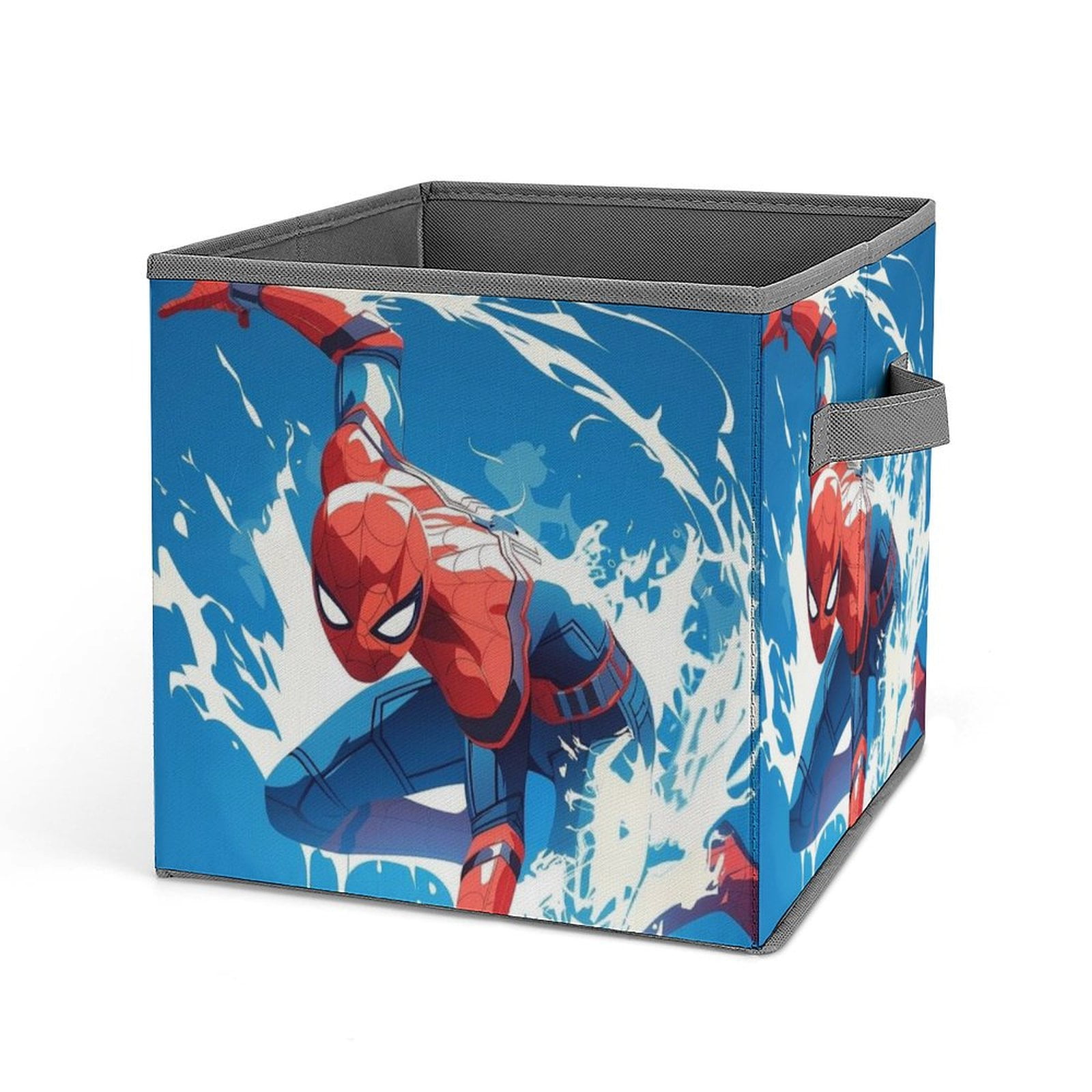 Spider Man Anime Cartoon Cube Storage Bins for Shelves, Storage Cubes ...