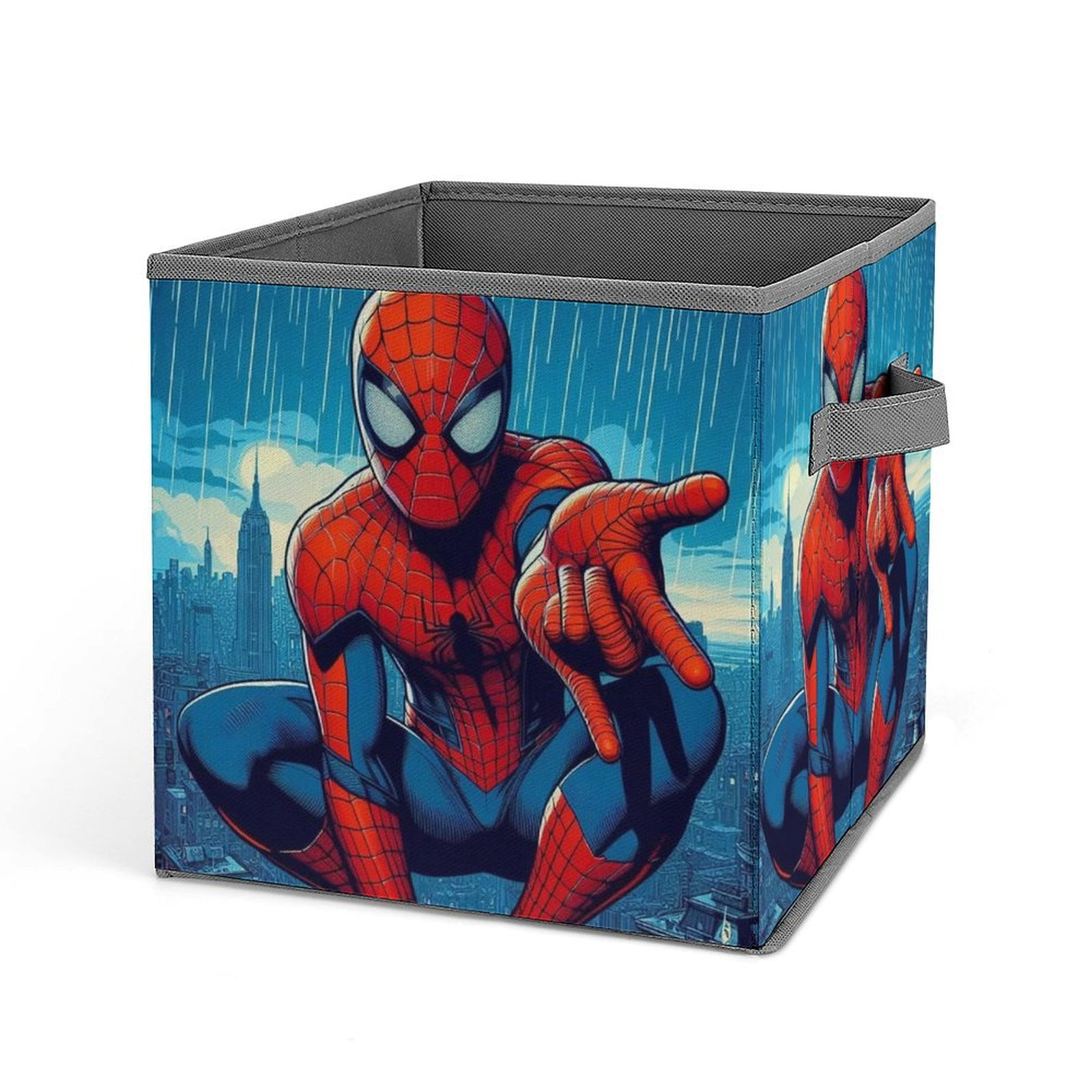 Spider Man Anime Cartoon Cube Storage Bins for Shelves, Storage Cubes ...