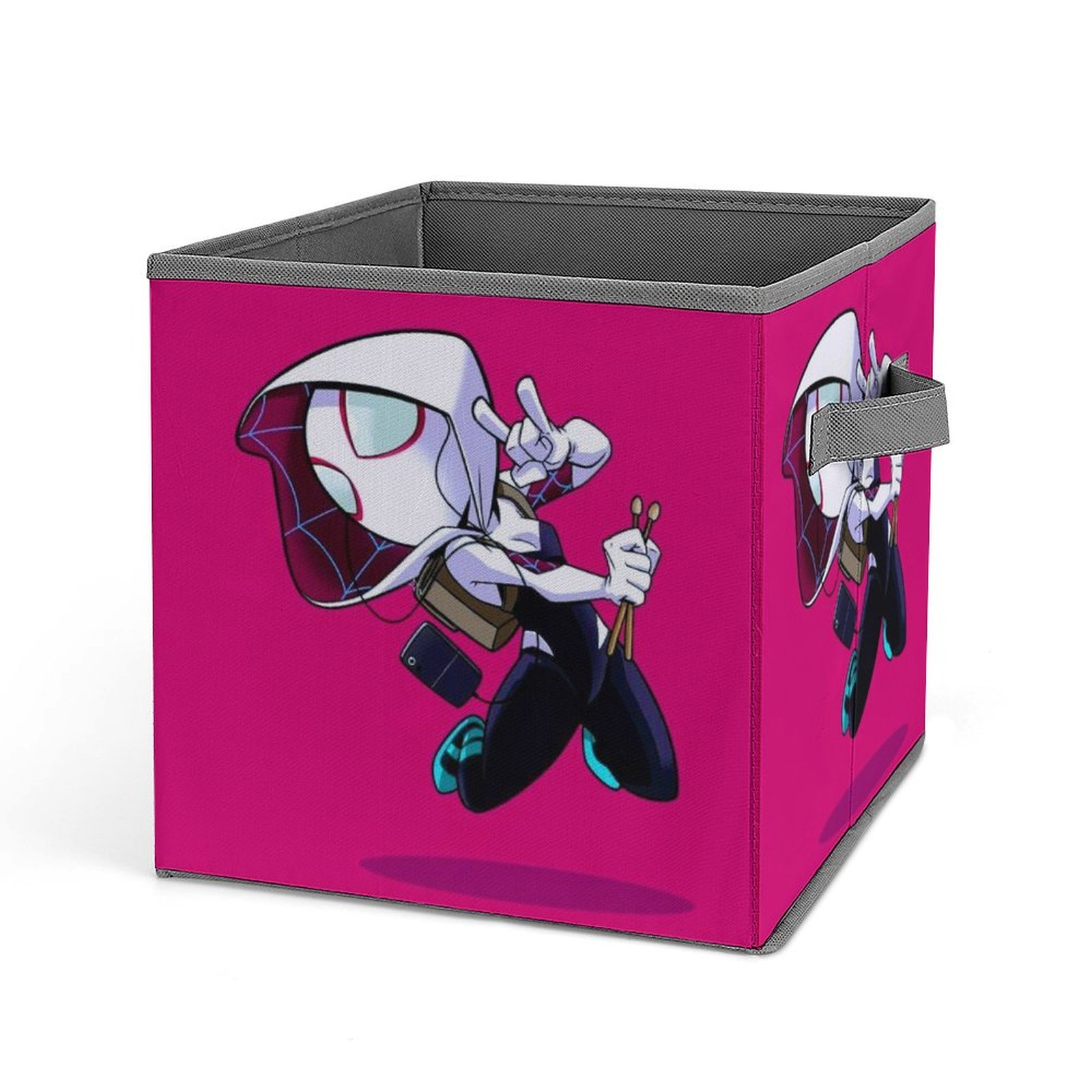 Spider Man Anime Cartoon Cube Storage Bins for Shelves, Storage Cubes ...
