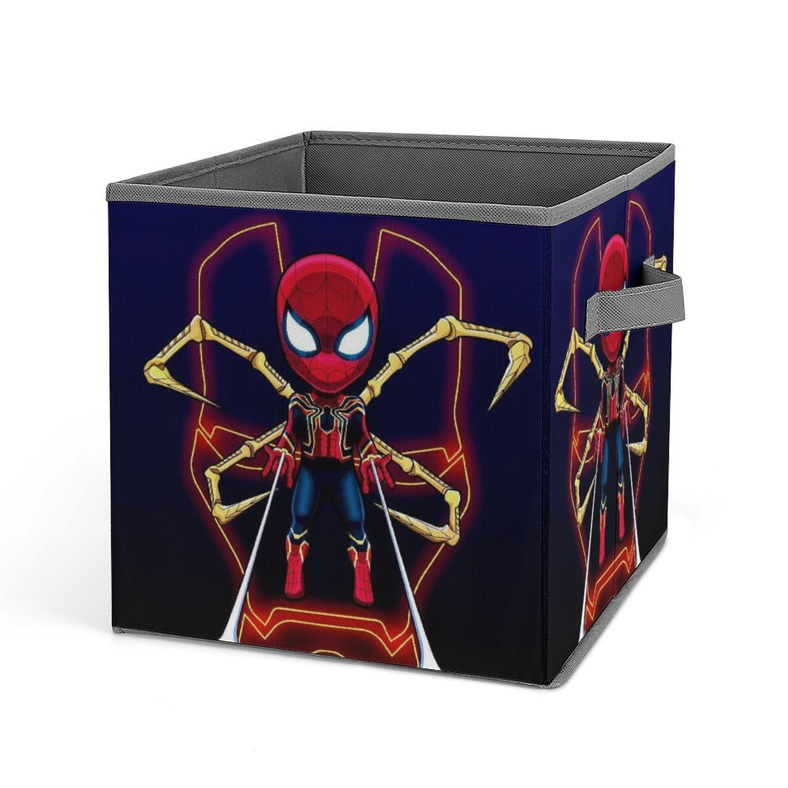 Spider Man Anime Cartoon Cube Storage Bins for Shelves, Storage Cubes ...