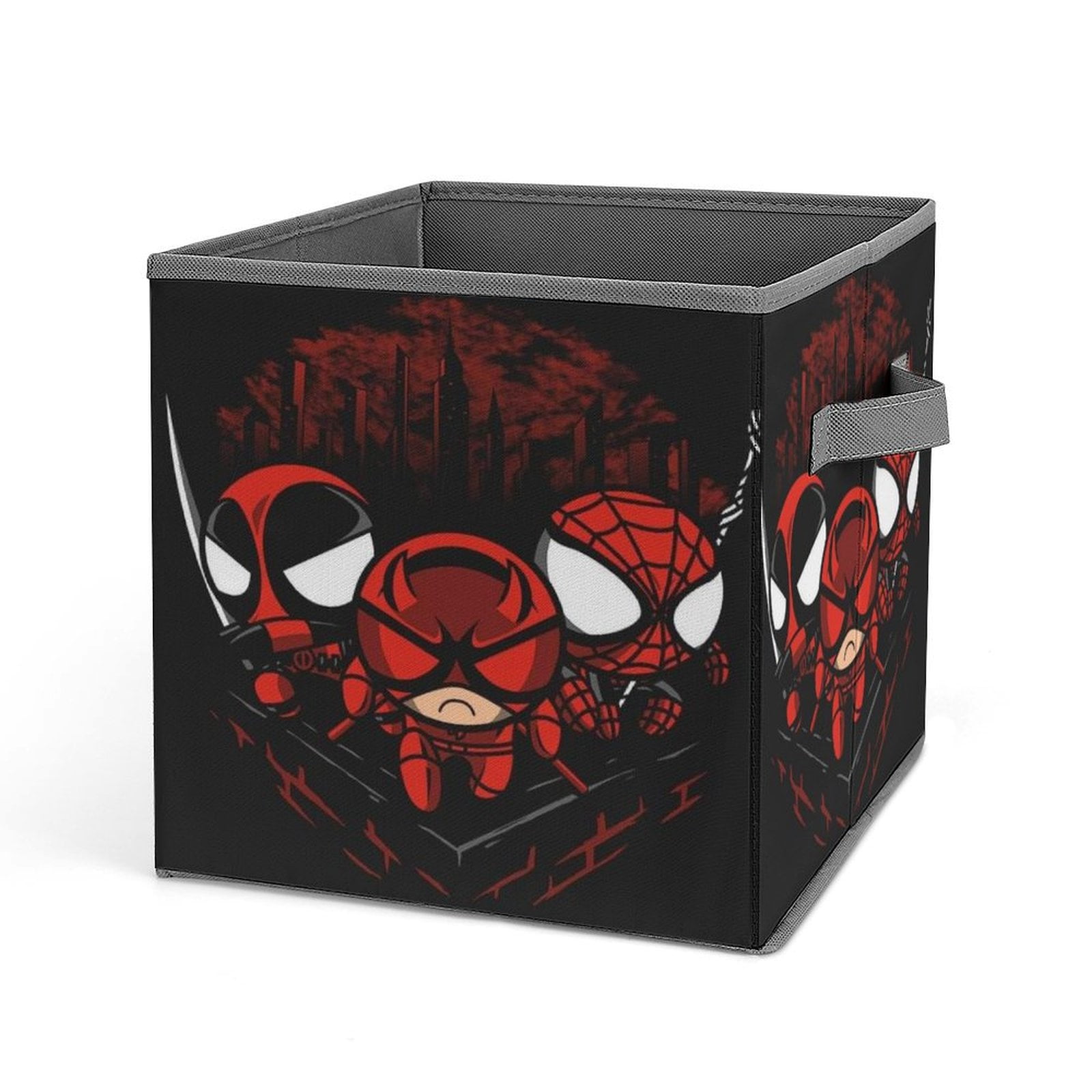 Spider Man Anime Cartoon Cube Storage Bins for Shelves, Storage Cubes ...