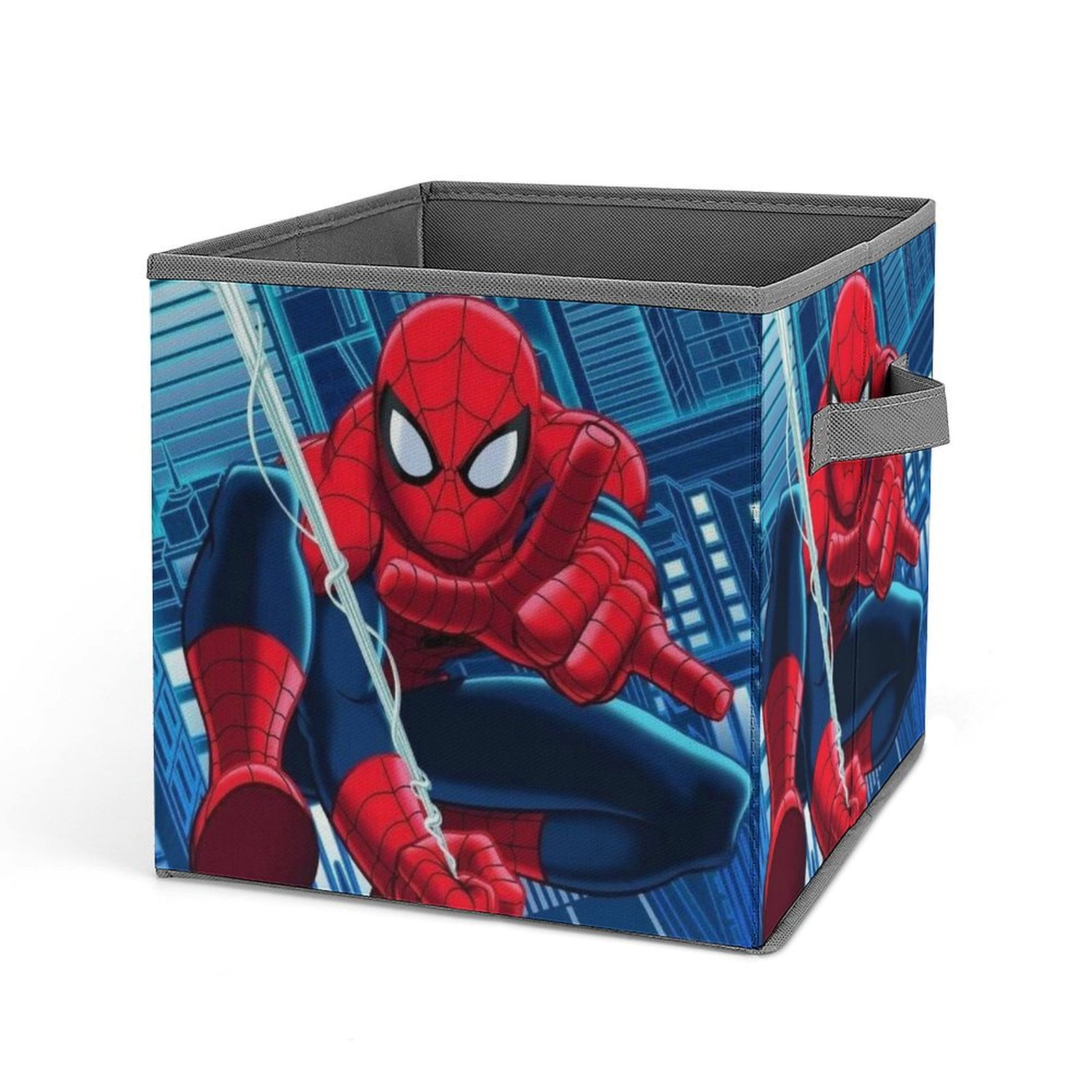 Spider Man Anime Cartoon Cube Storage Bins for Shelves, Storage Cubes ...