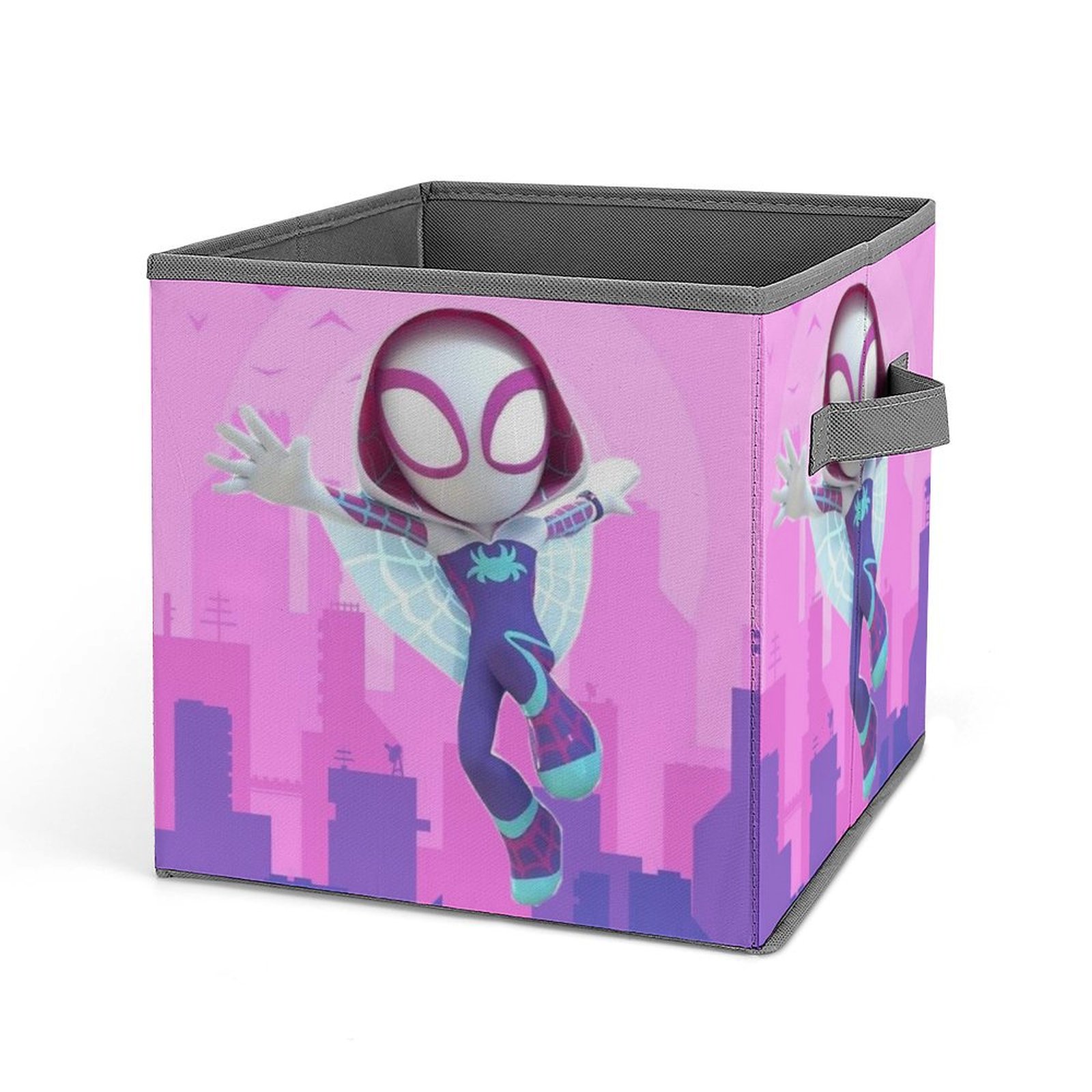 Spider Man Anime Cartoon Cube Storage Bins for Shelves, Storage Cubes ...