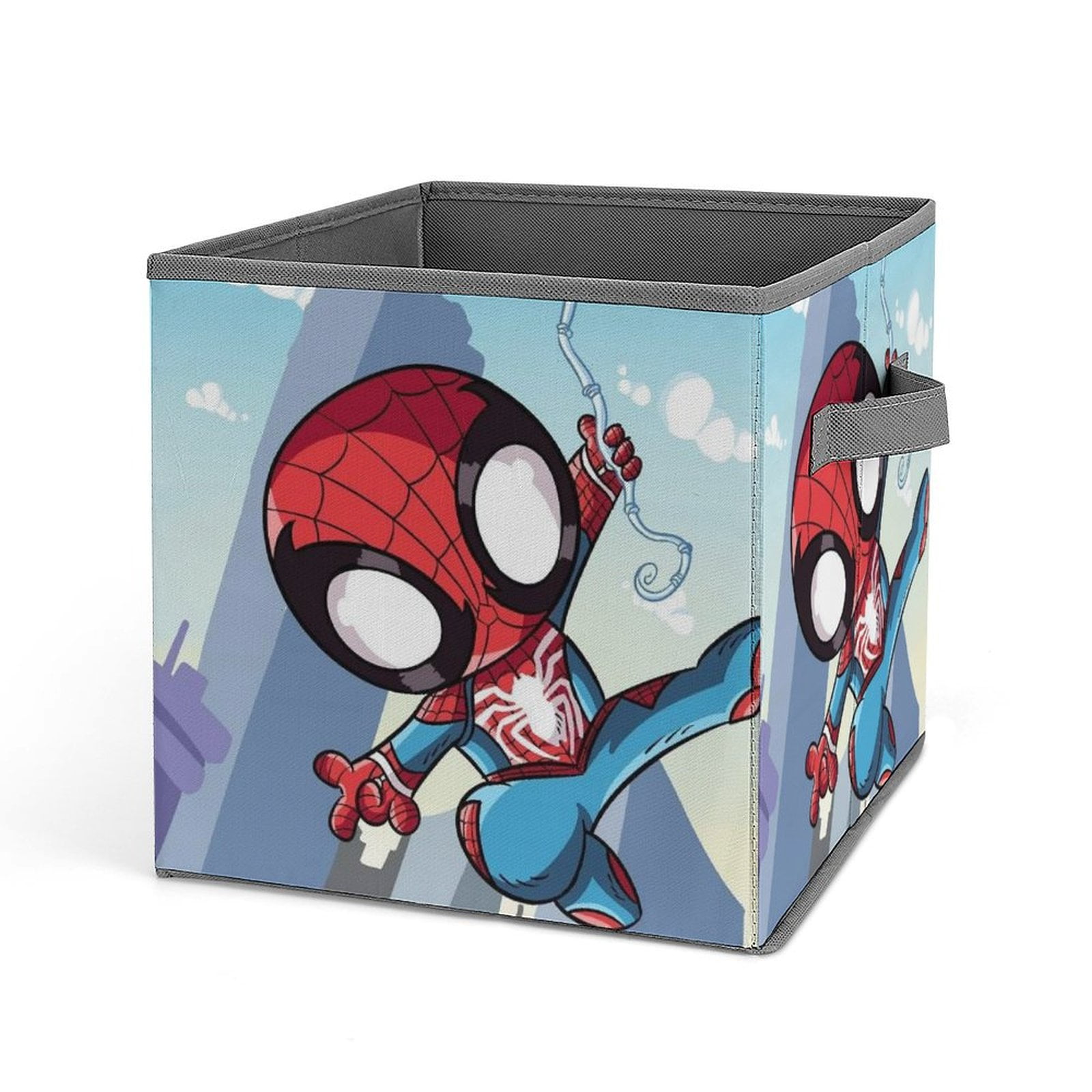 Spider Man Anime Cartoon Cube Storage Bins for Shelves, Storage Cubes ...