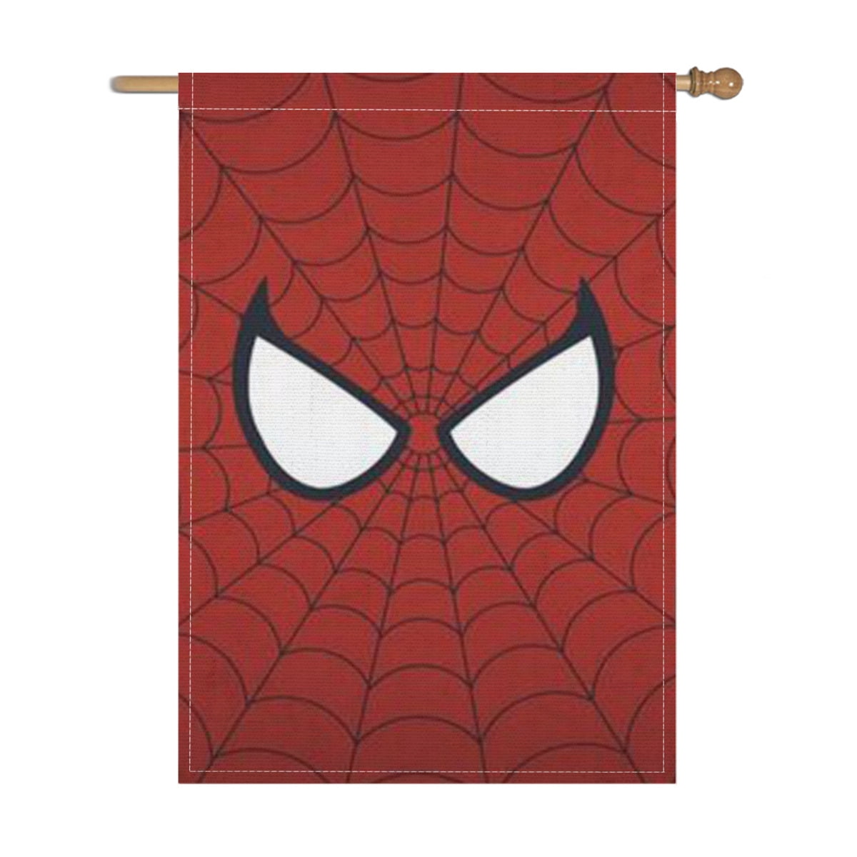 Spider Man Anime Linen Garden Flag 28 x 40 Inch Double Sided Outdoor ...