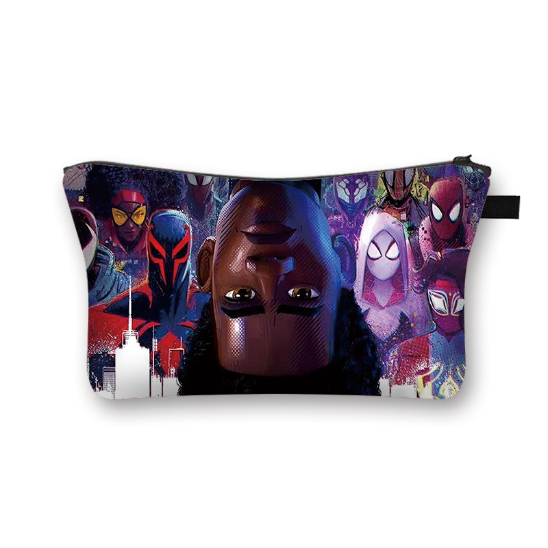 Spider-Man Anime Peripheral Cosmetic Bag Girls Portable Clutch Bag ...