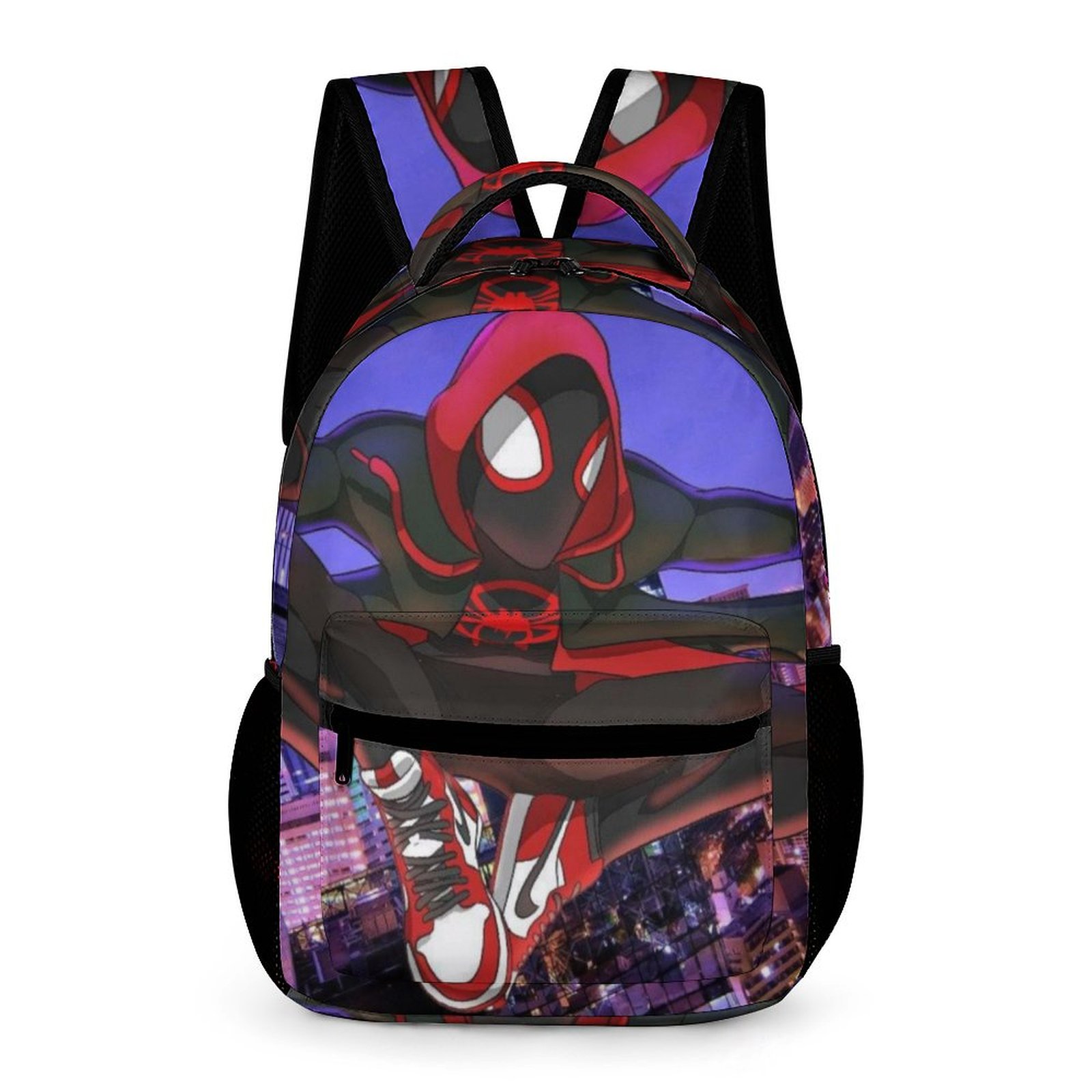 Spider-Man Backpack, 17-inch anime theme backpack - Walmart.com