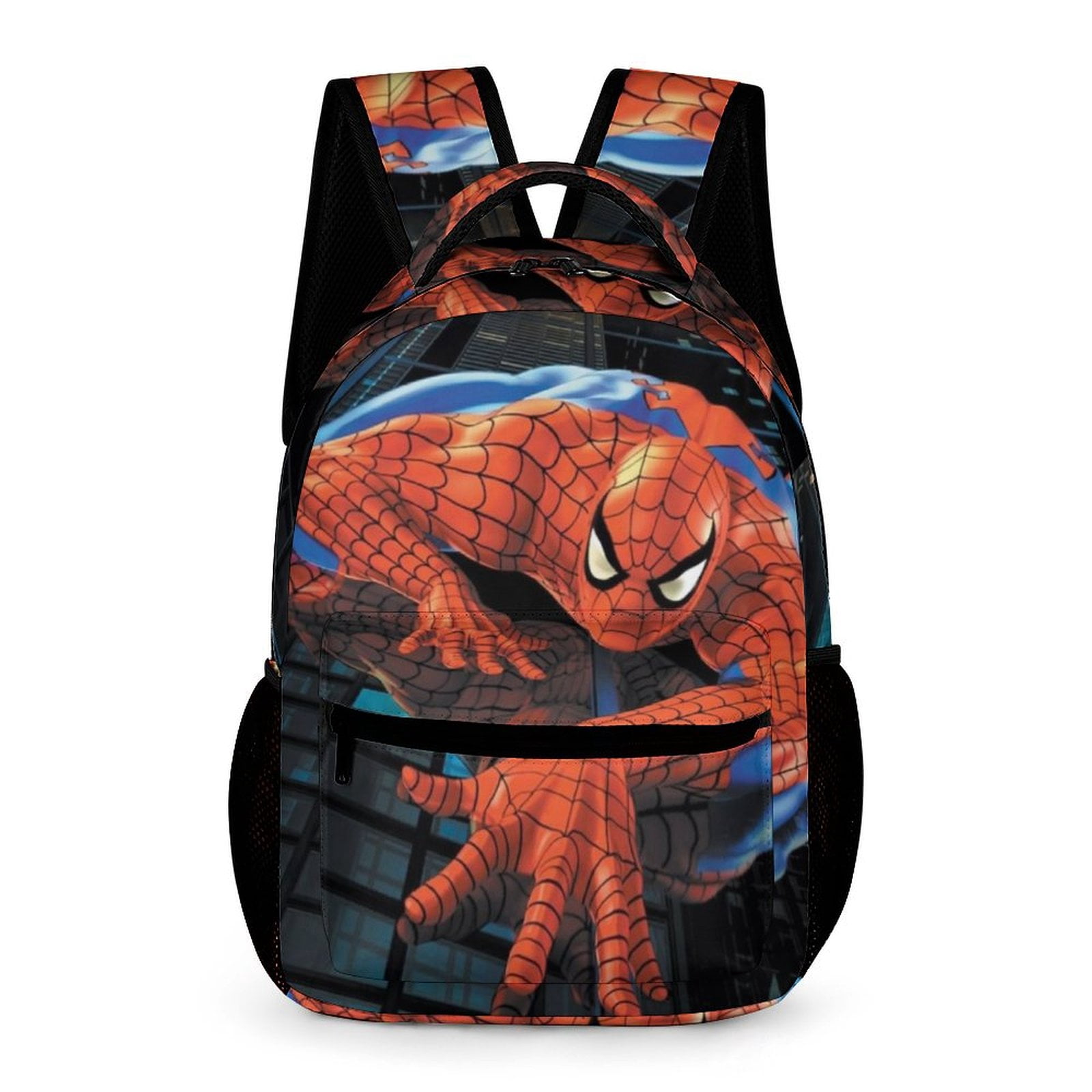 Spider-Man Backpack, 17-inch anime theme backpack - Walmart.com