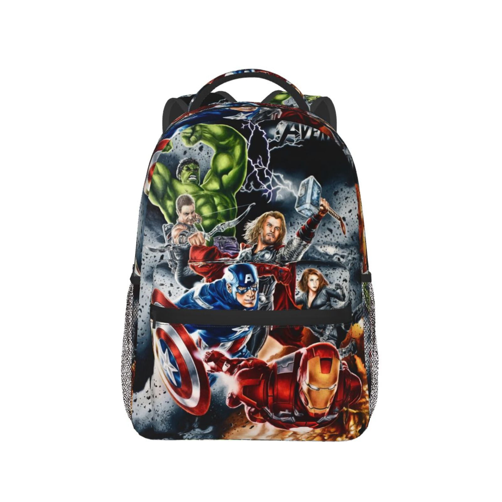 Spider-Man Backpack,Fabric & PVC Backpack with Reinforced Strap for ...