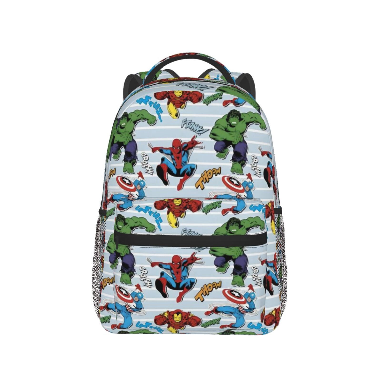 Spider-Man Backpack,Fabric & PVC Backpack with Reinforced Strap for ...