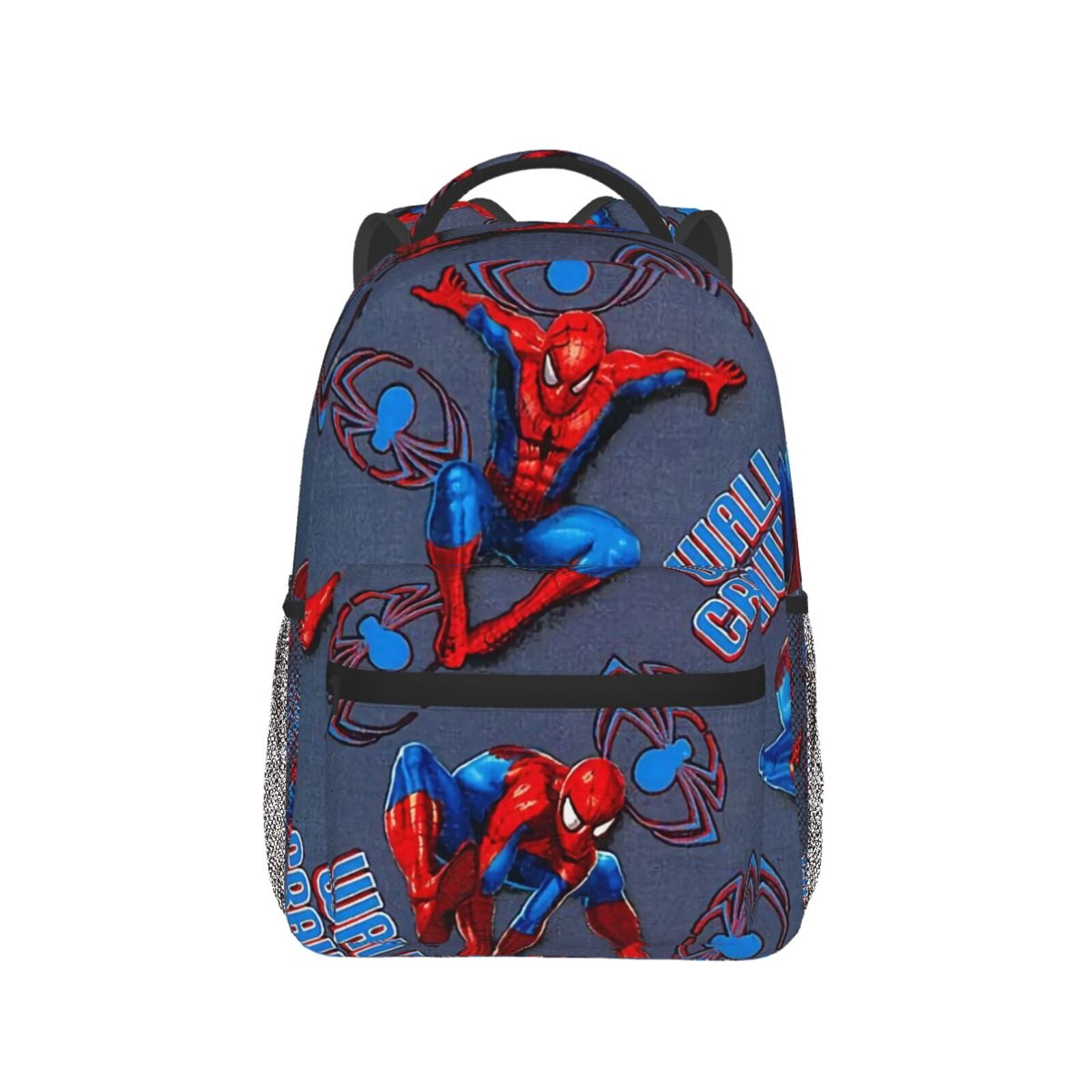 Spider-Man Backpack,Fabric & PVC Backpack with Reinforced Strap for ...