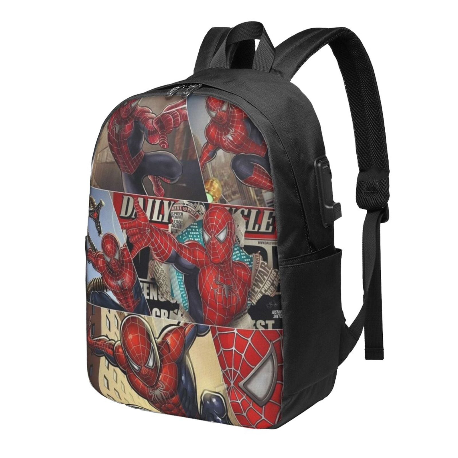 Spider Man Backpack Fashion Travel Backpack Laptop Backpack 17 Inch ...