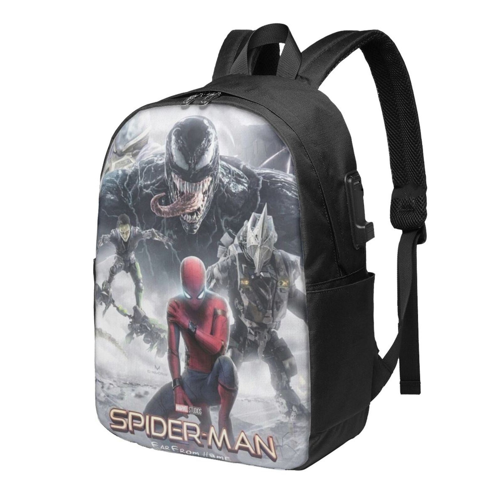 Spider Man Backpack Fashion Travel Backpack Laptop Backpack 17 Inch ...