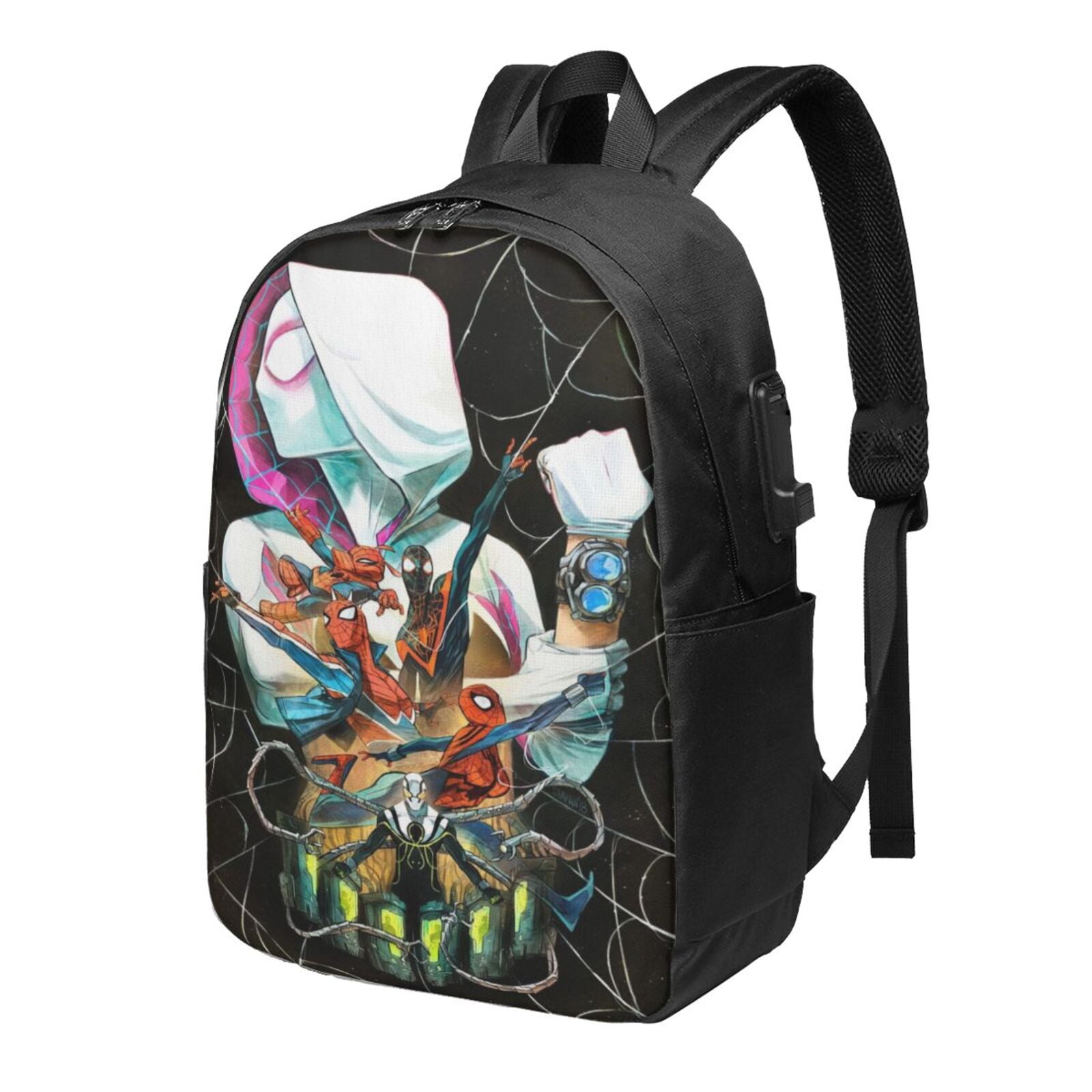 Spider Man Backpack Fashion Travel Backpack Laptop Backpack 17 Inch ...