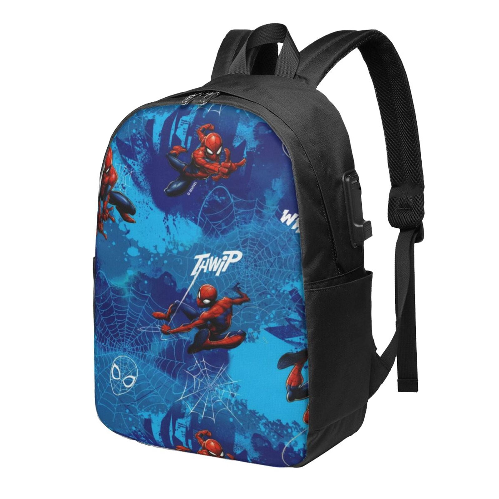 Spider Man Backpack Fashion Travel Backpack Laptop Backpack 17 Inch ...